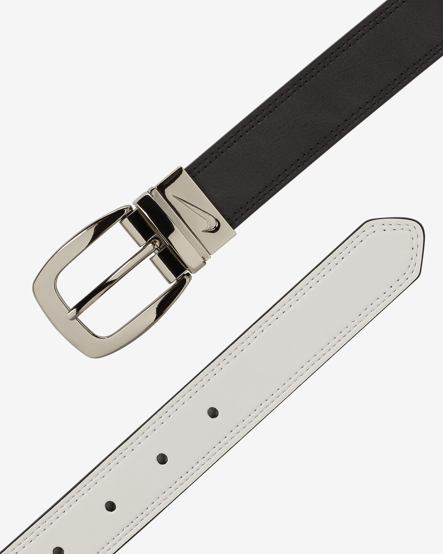 Cinturón de golf reversible con puntada de 2 filas para mujer Nike ...