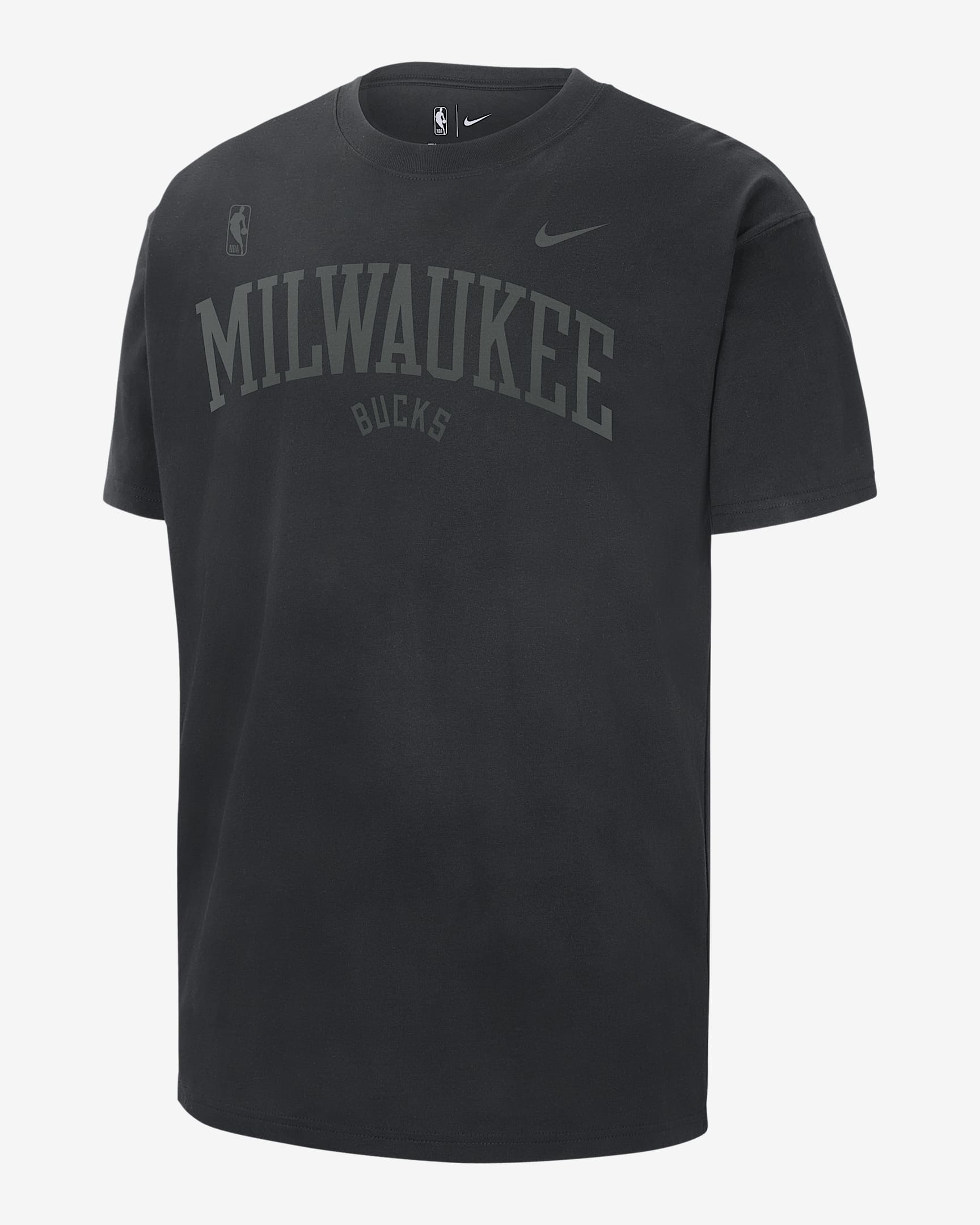 Playera Nike de la NBA para hombre Milwaukee Bucks Courtside Max90 ...