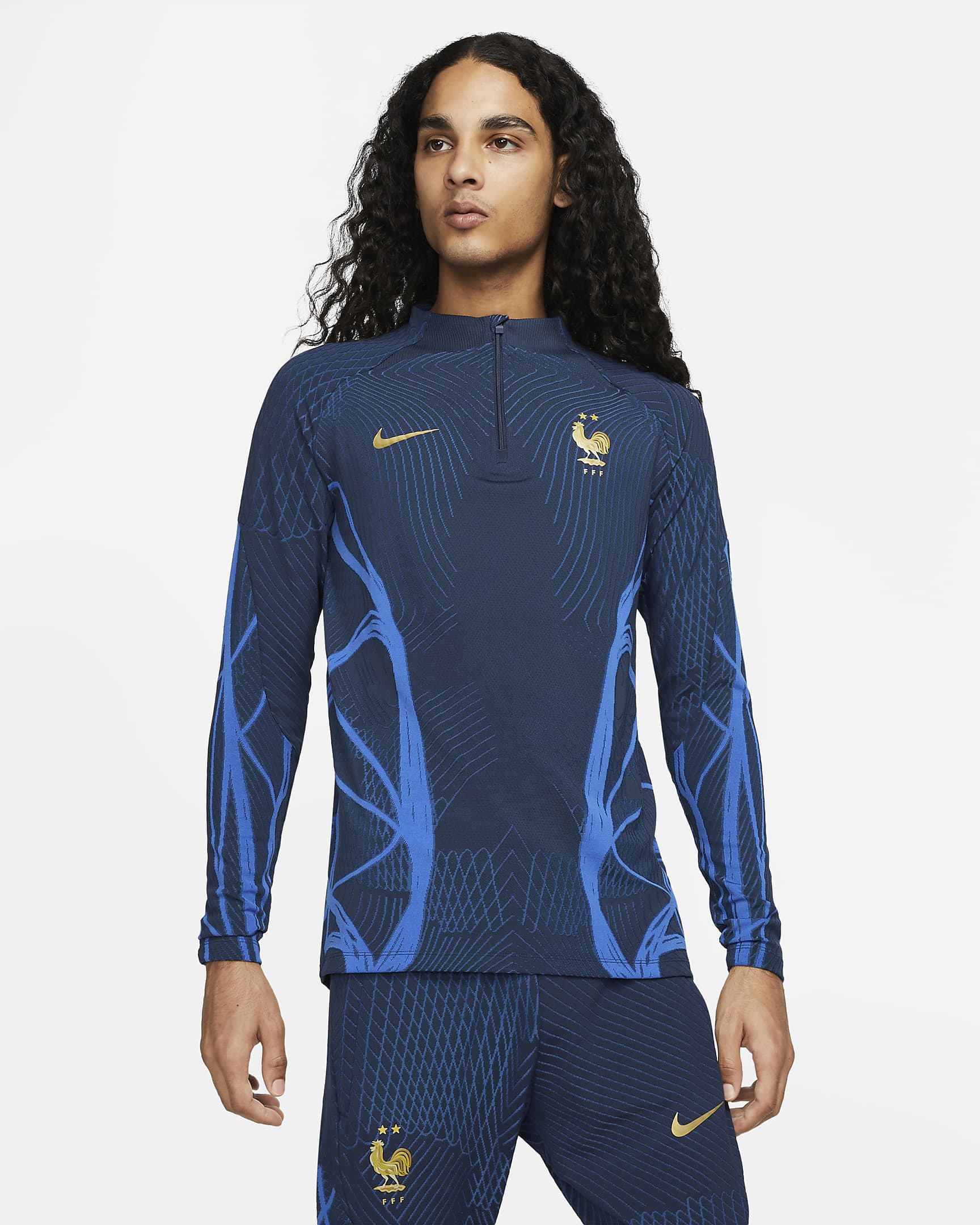 Haut d'entraînement de football Nike Dri-FIT ADV FFF Strike Elite pour ...