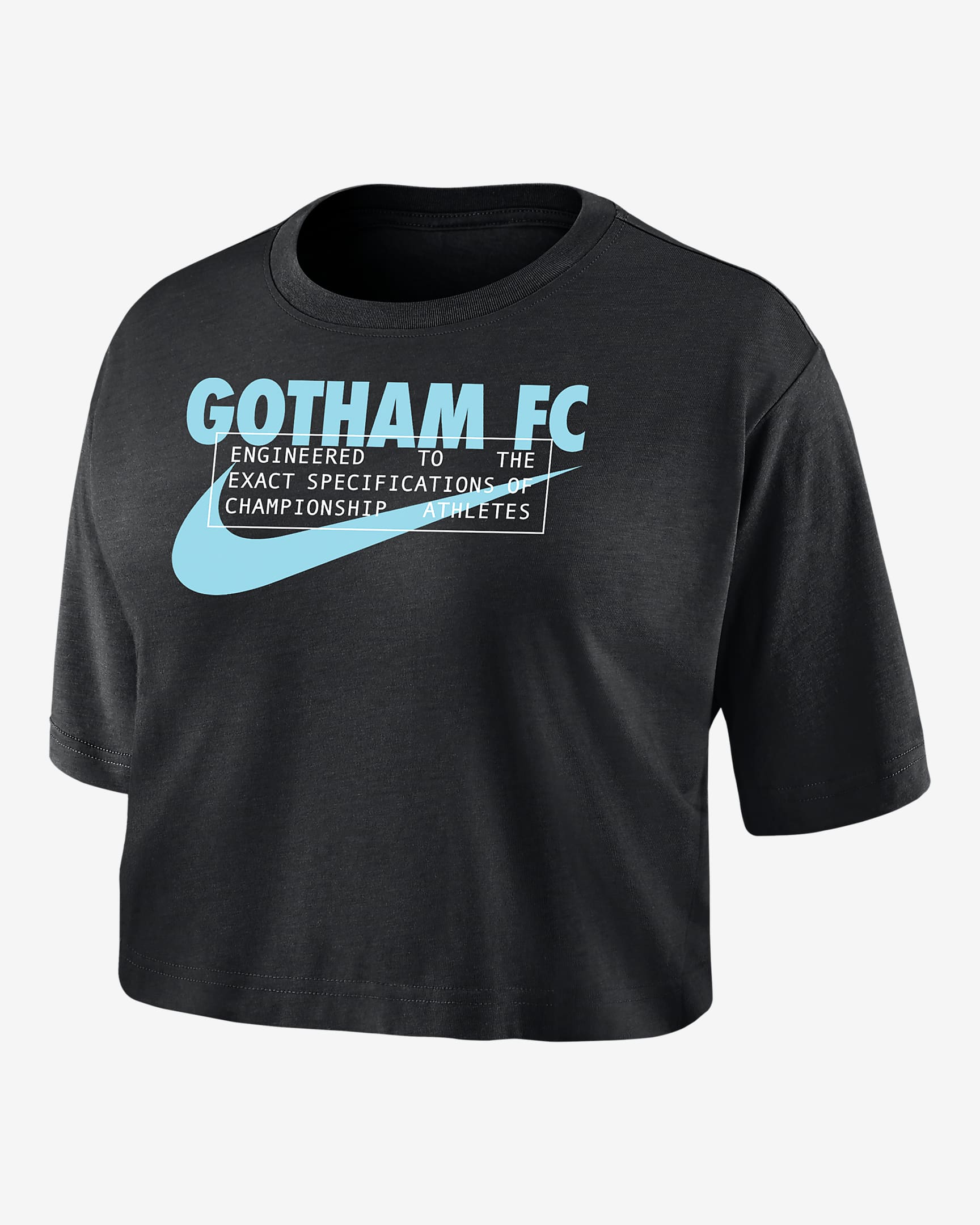 Gotham FC Women's Nike Dri-FIT Soccer Cropped T-Shirt. Nike.com