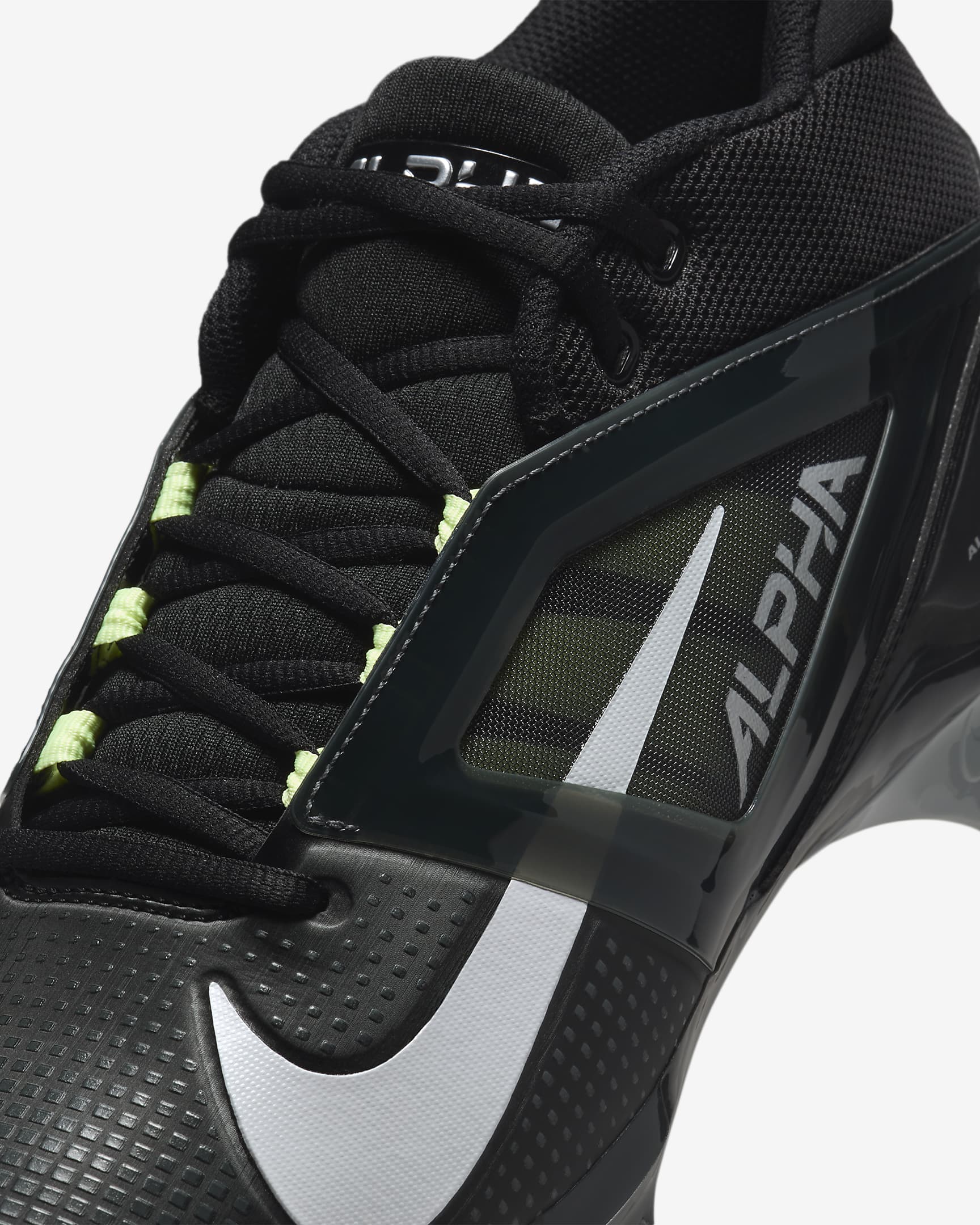 Tacos de fútbol americano Nike Alpha Menace Pro 4. Nike.com