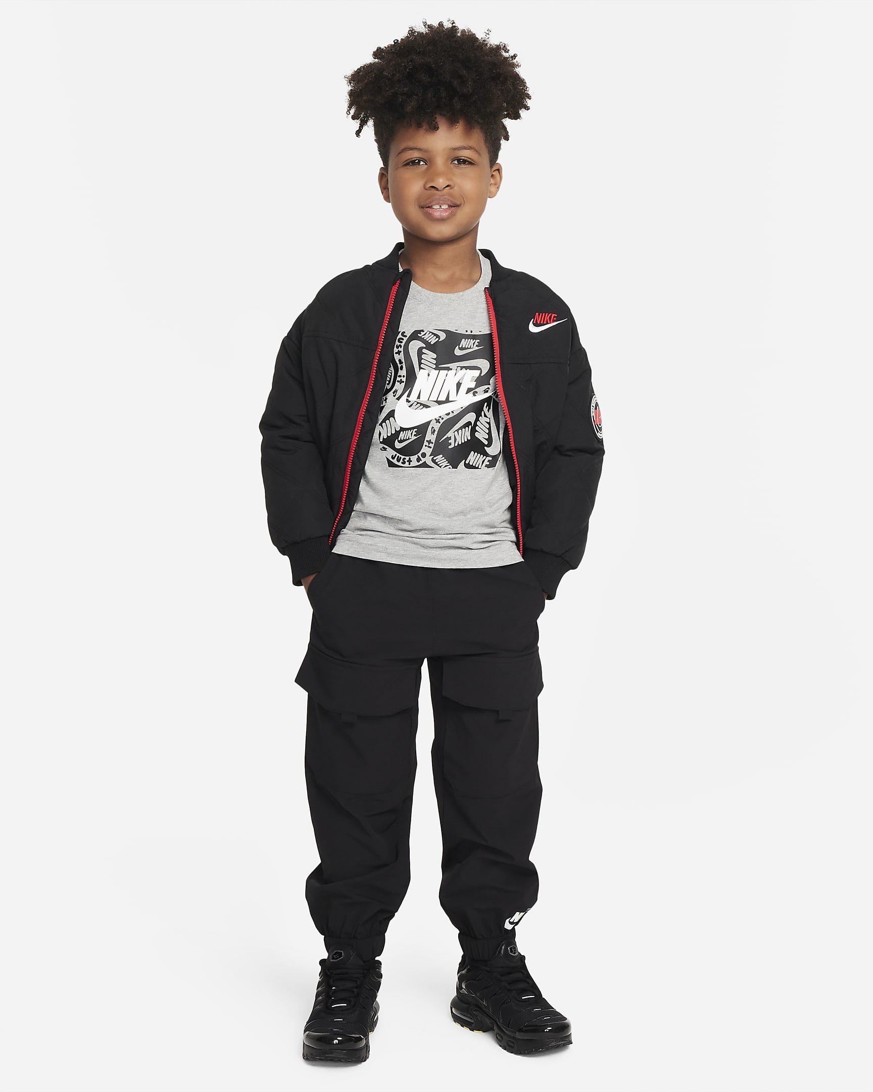 Nike Brandmark Square Basic Tee Younger Kids' T-Shirt. Nike UK