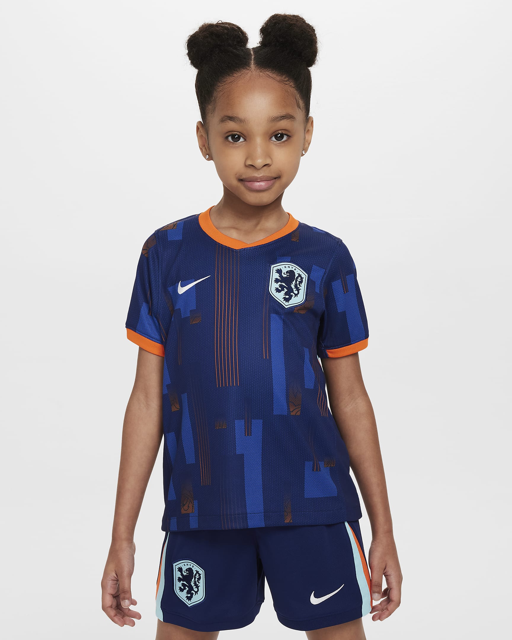 Netherlands 2024 Stadium Away Younger Kids' Nike Football Replica 3 ...
