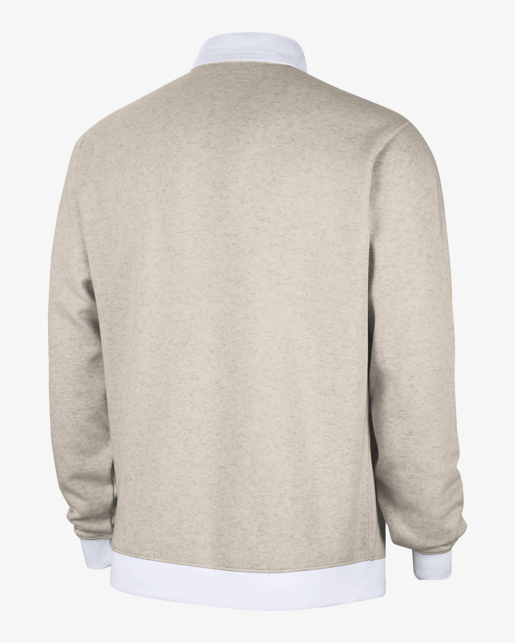 Polo de manga larga universitaria Nike para hombre Alabama Club Fleece ...