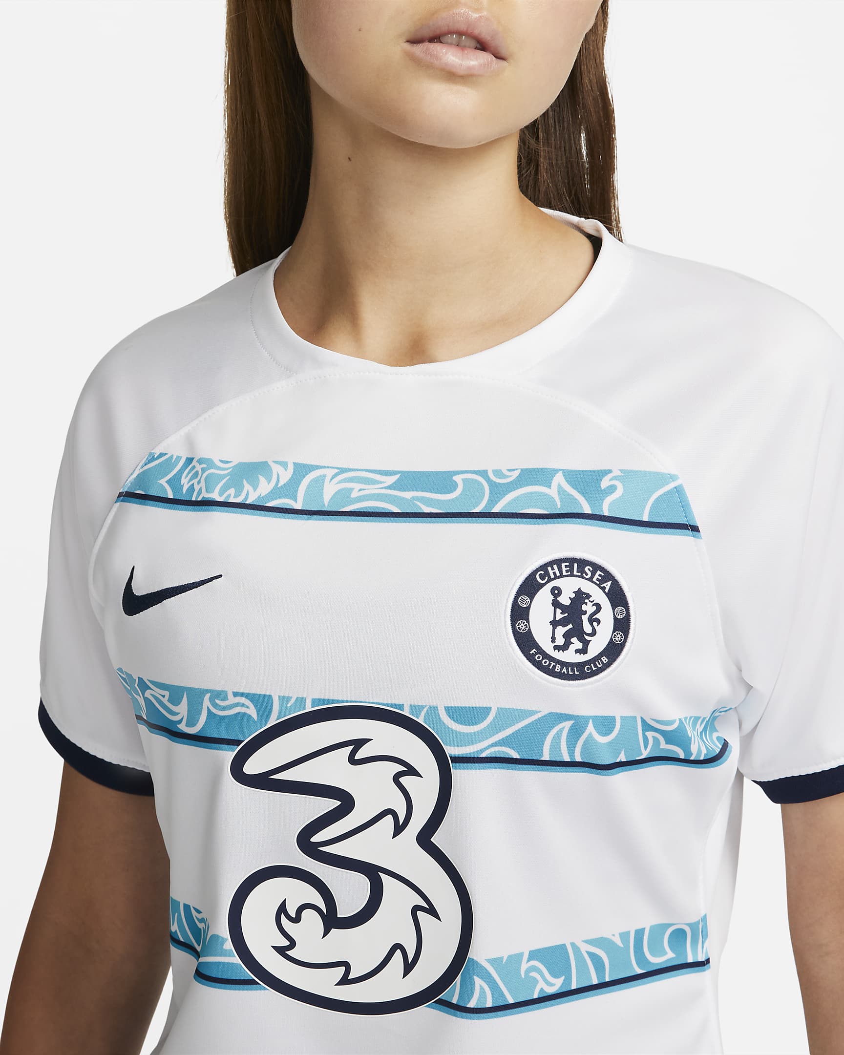 Chelsea F.C. 2022/23 Stadium Away Women's Nike Dri-FIT Football Shirt. Nike IE