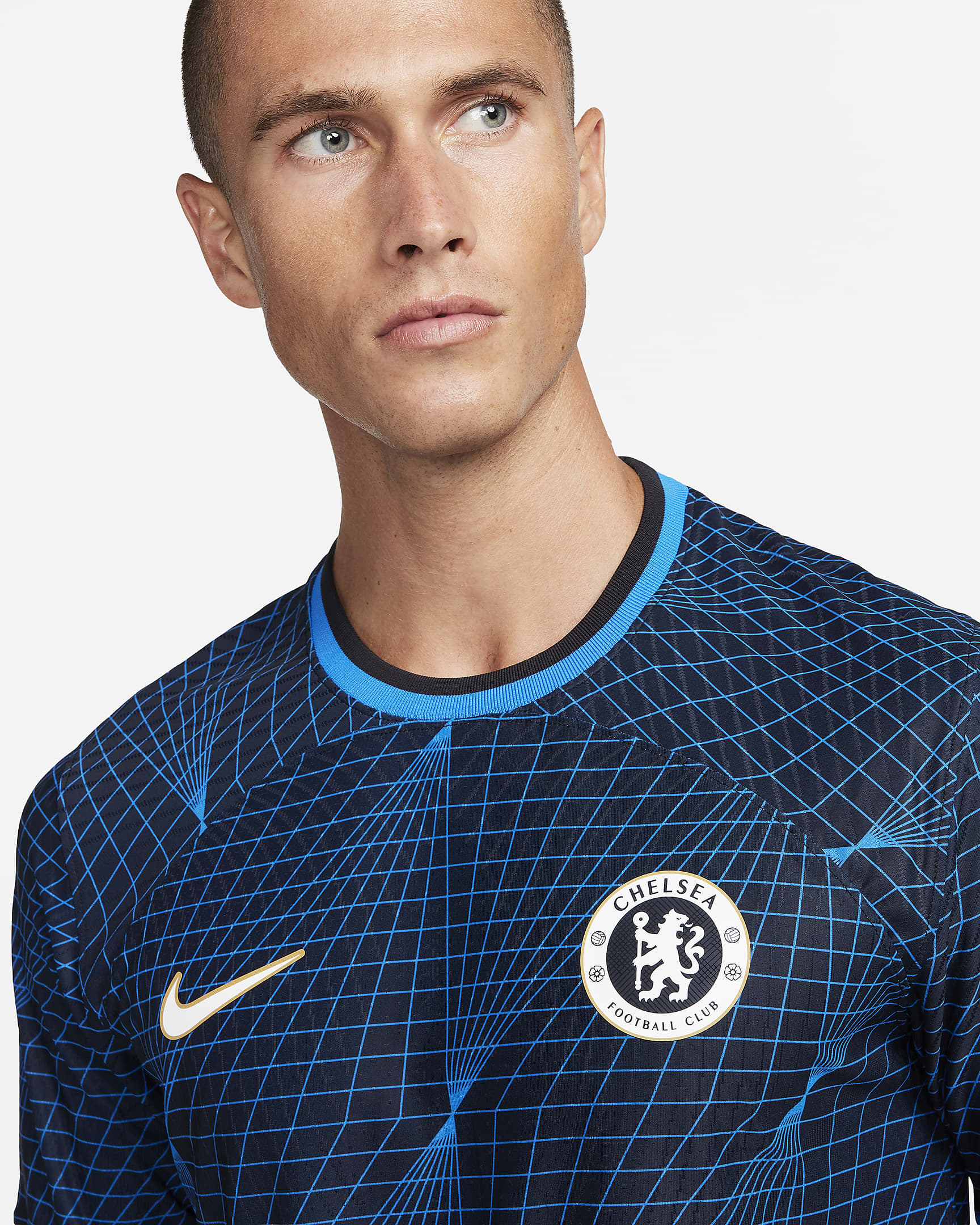 Chelsea F C 2023 24 Match Away Mens Nike Dri Fit Adv Football Shirt