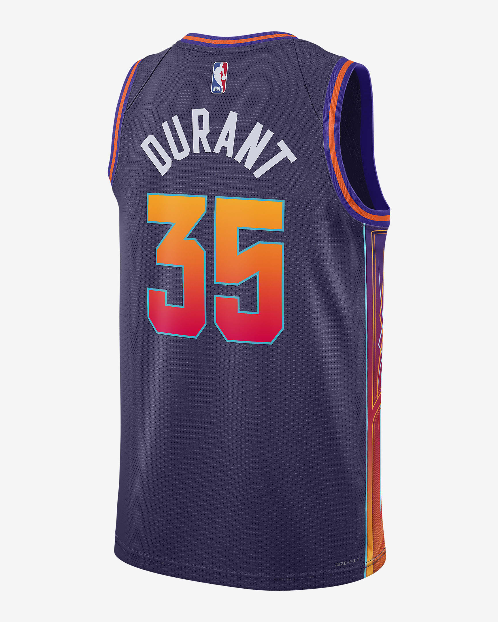 Kevin Durant Phoenix Suns City Edition Nike Dri-FIT NBA Swingman Trikot ...