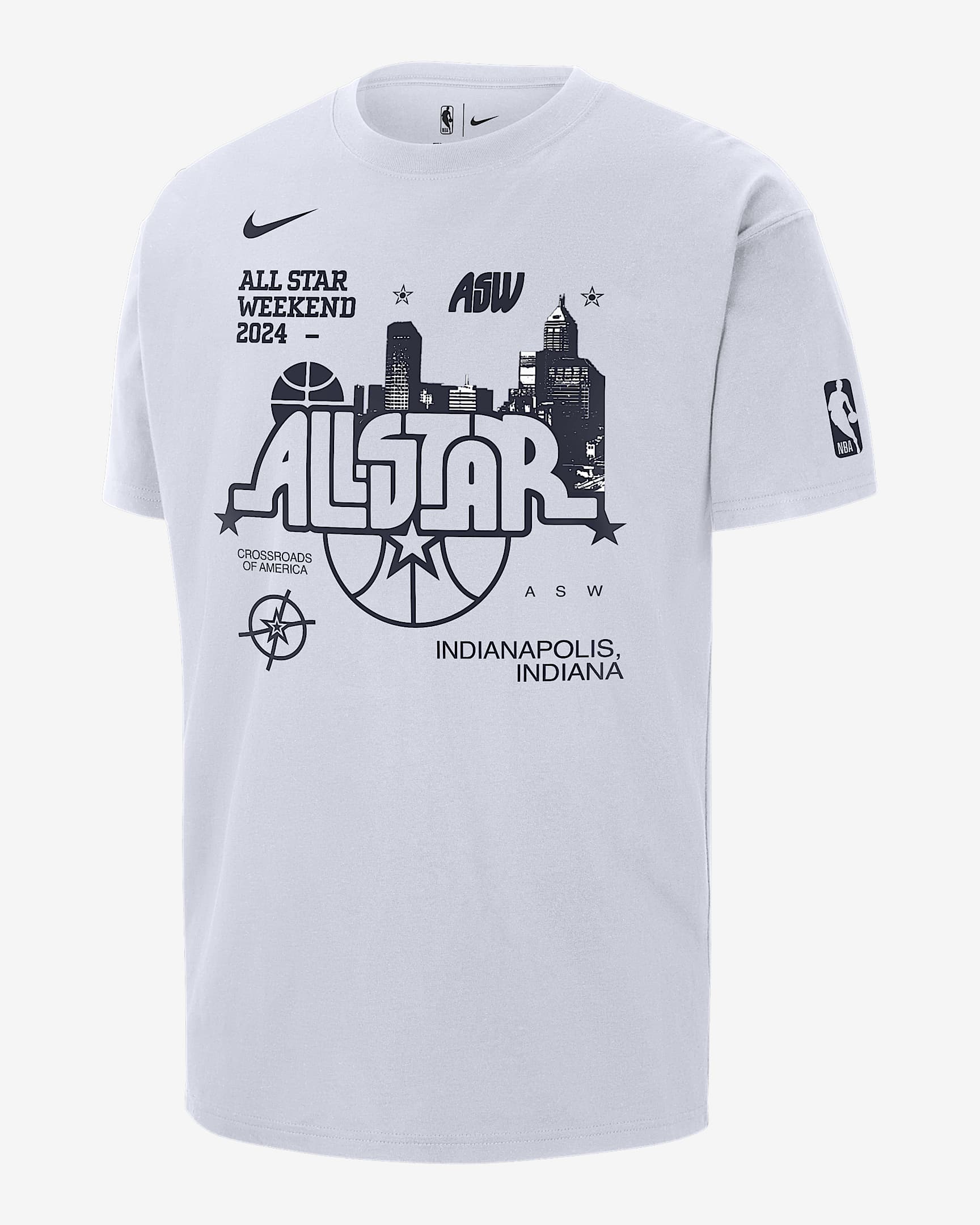 2024 All-Star Weekend Men's Nike NBA Max90 T-Shirt. Nike AU
