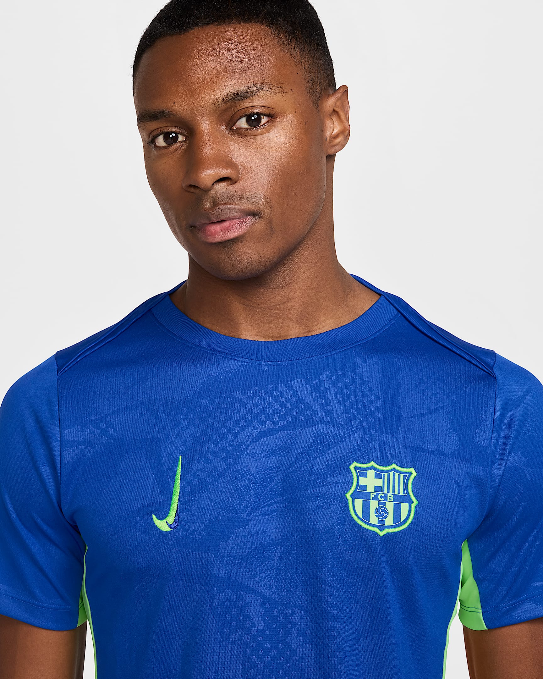 F.C. Barcelona Academy Pro Third Men's Nike Dri-FIT Football Pre-Match Top. Nike UK