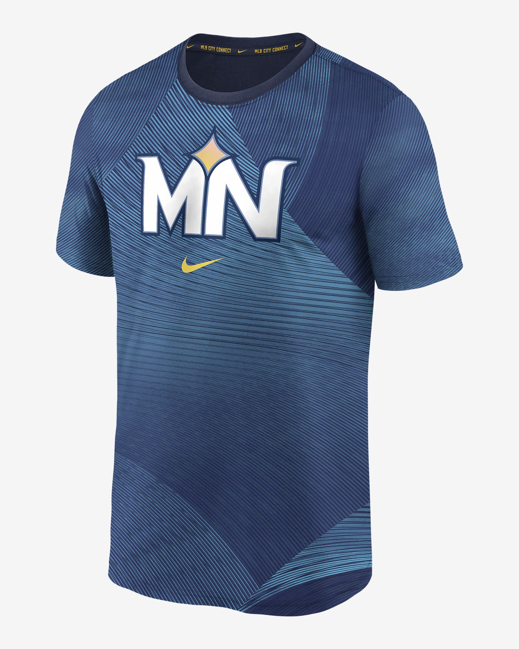 Playera Nike Dri-FIT de la MLB para hombre Minnesota Twins City Connect ...