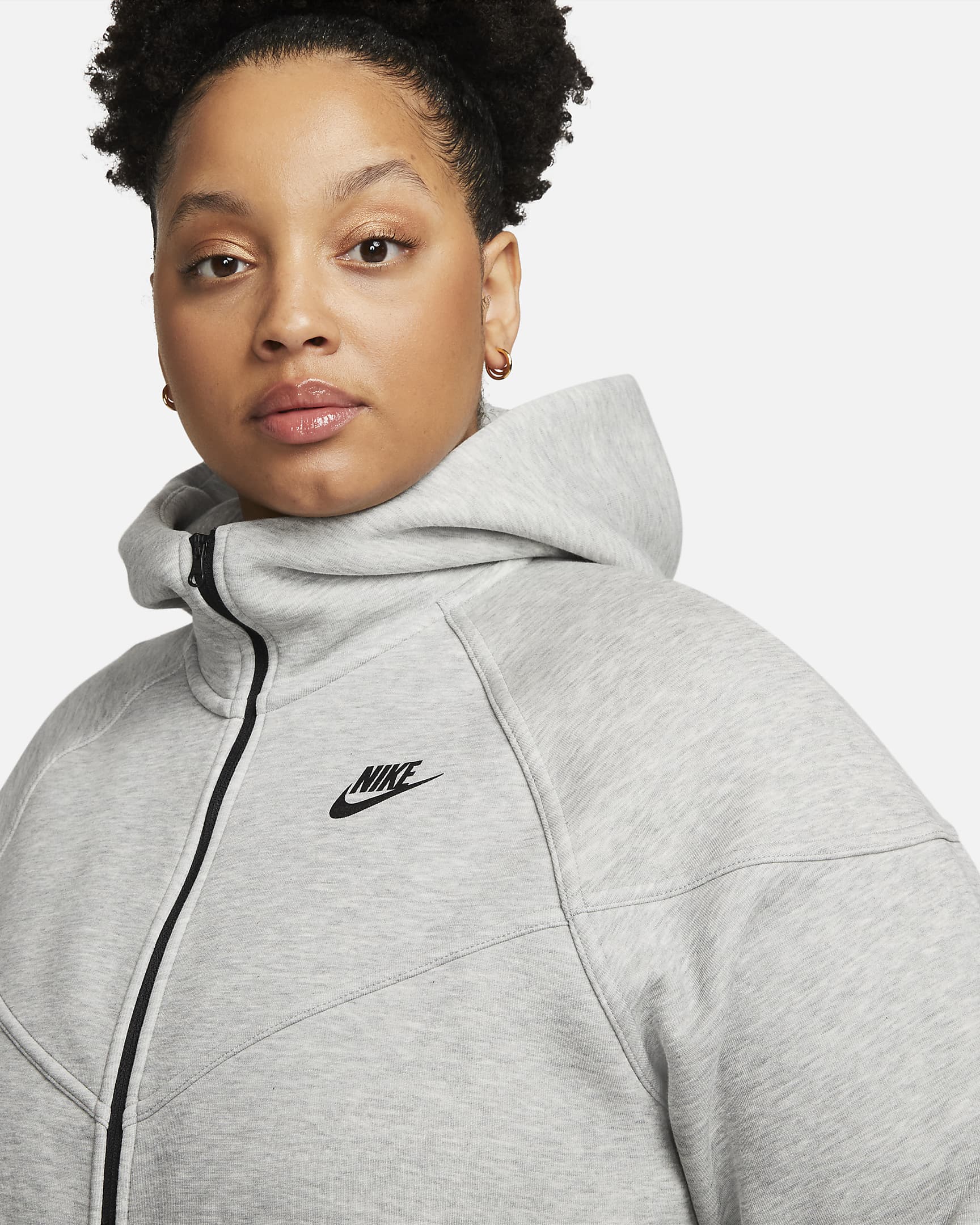 Sweat à Capuche Et Zip Nike Sportswear Tech Fleece Windrunner Pour