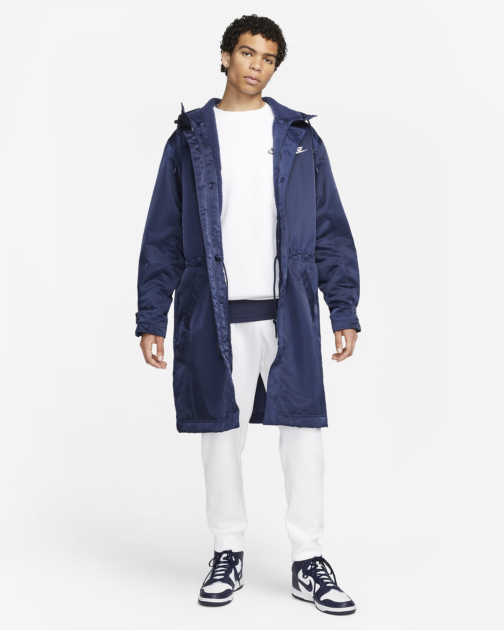 Parca Stadium Nike Club para homem. Nike PT