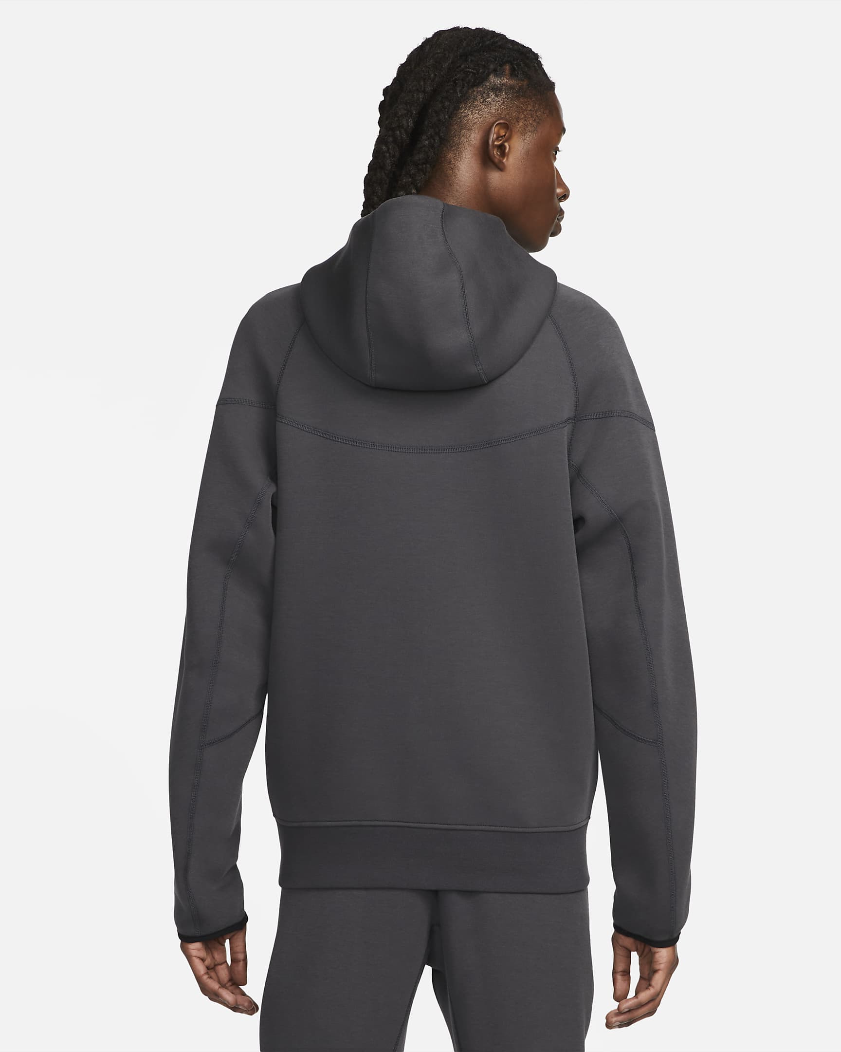 Sweat à Capuche Et Zip Nike Sportswear Tech Fleece Windrunner Pour