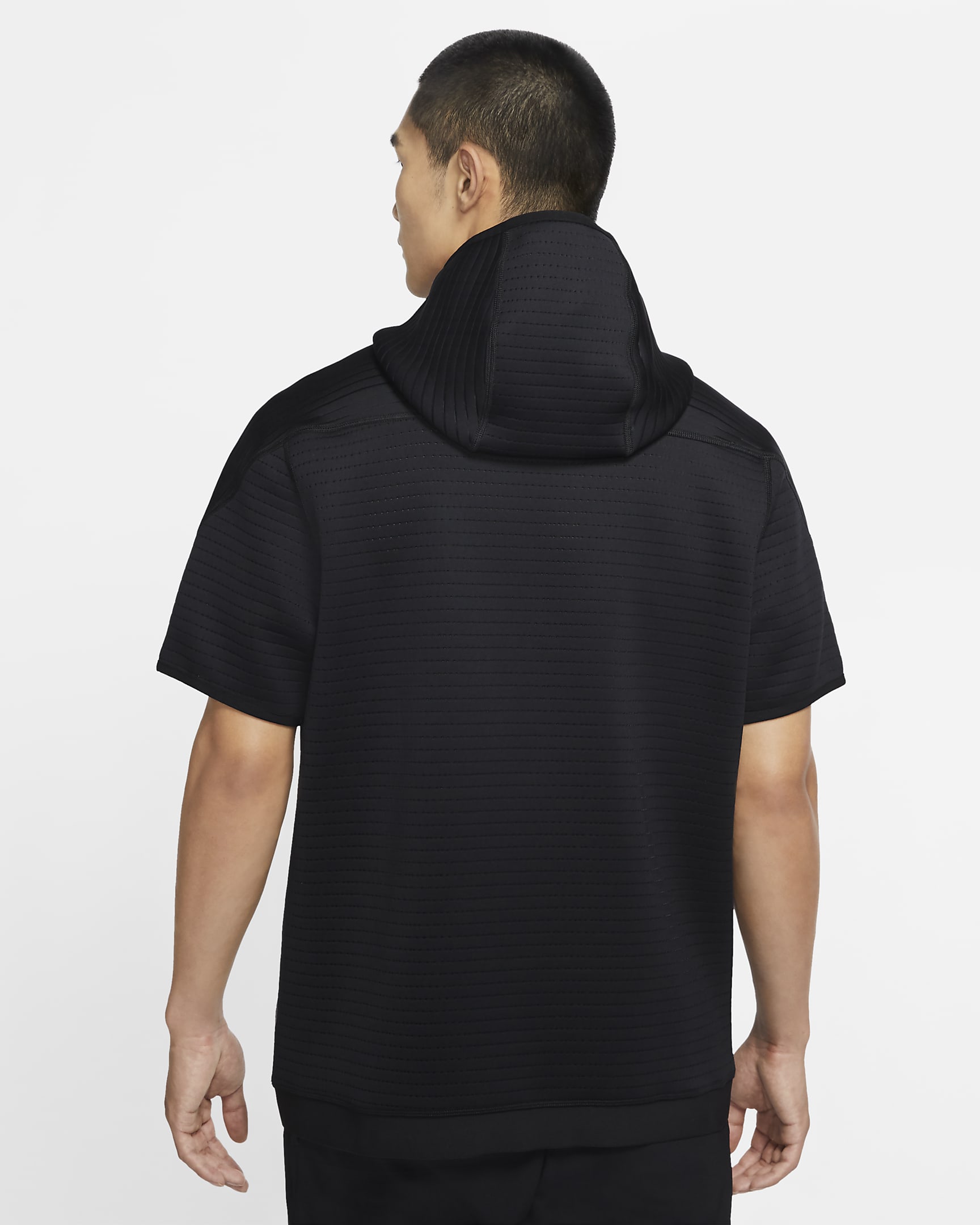 Nike Pro Mens Short Sleeve 1 4 Zip Hoodie Nike Jp