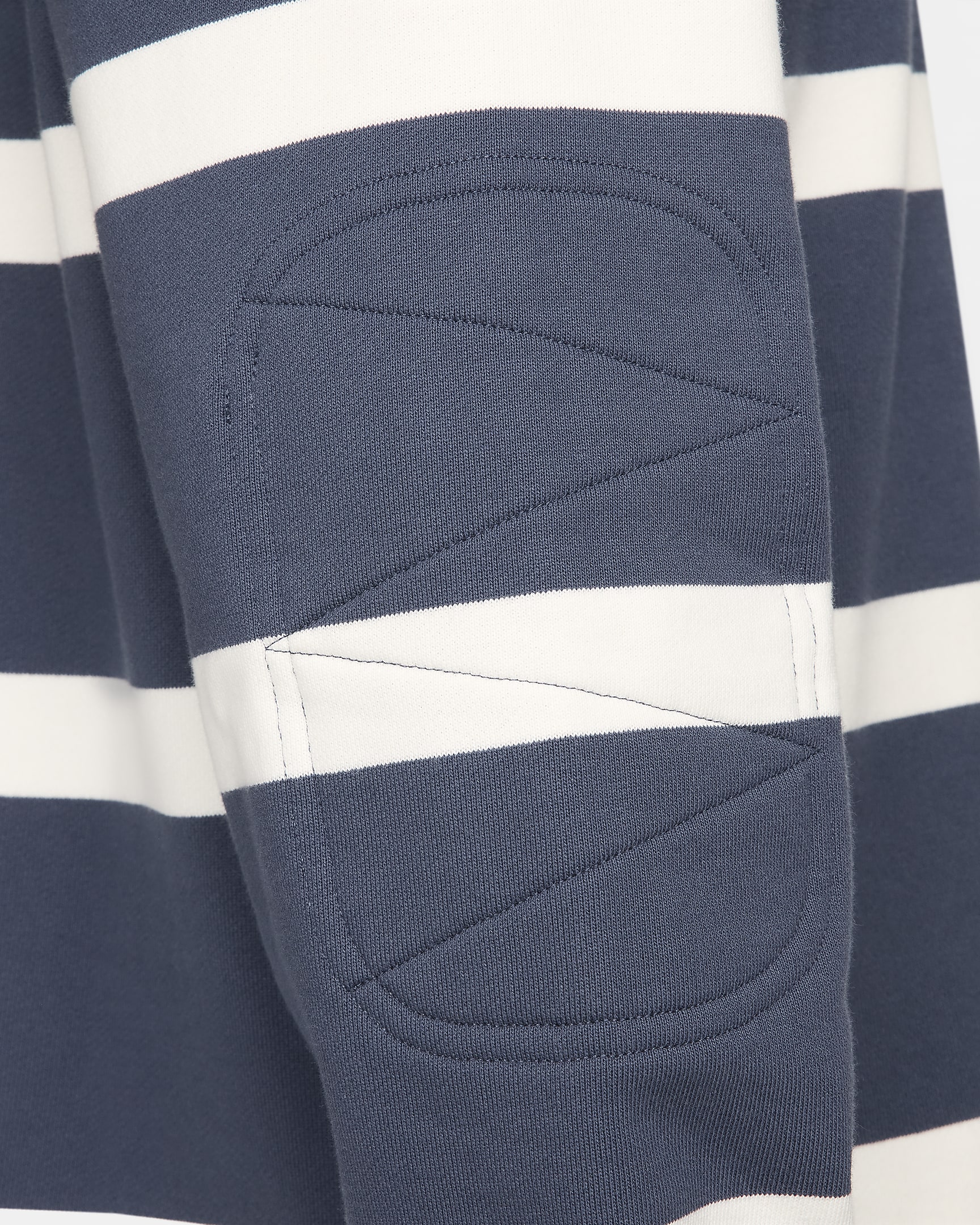 Nike Life Men's Striped Heavyweight Rugby Shirt. Nike UK