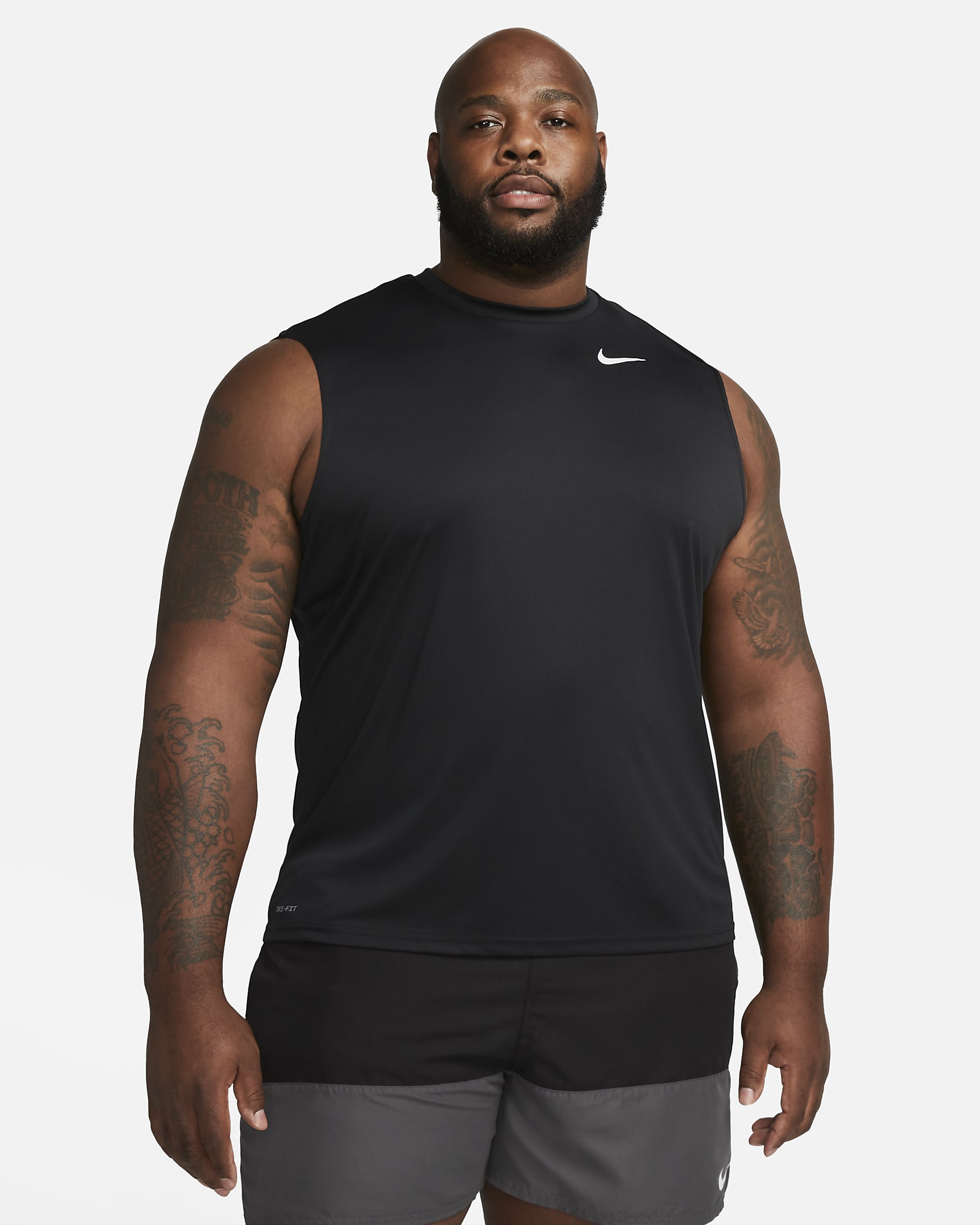 Playera de natación Hydroguard sin mangas para hombre (talla amplia ...
