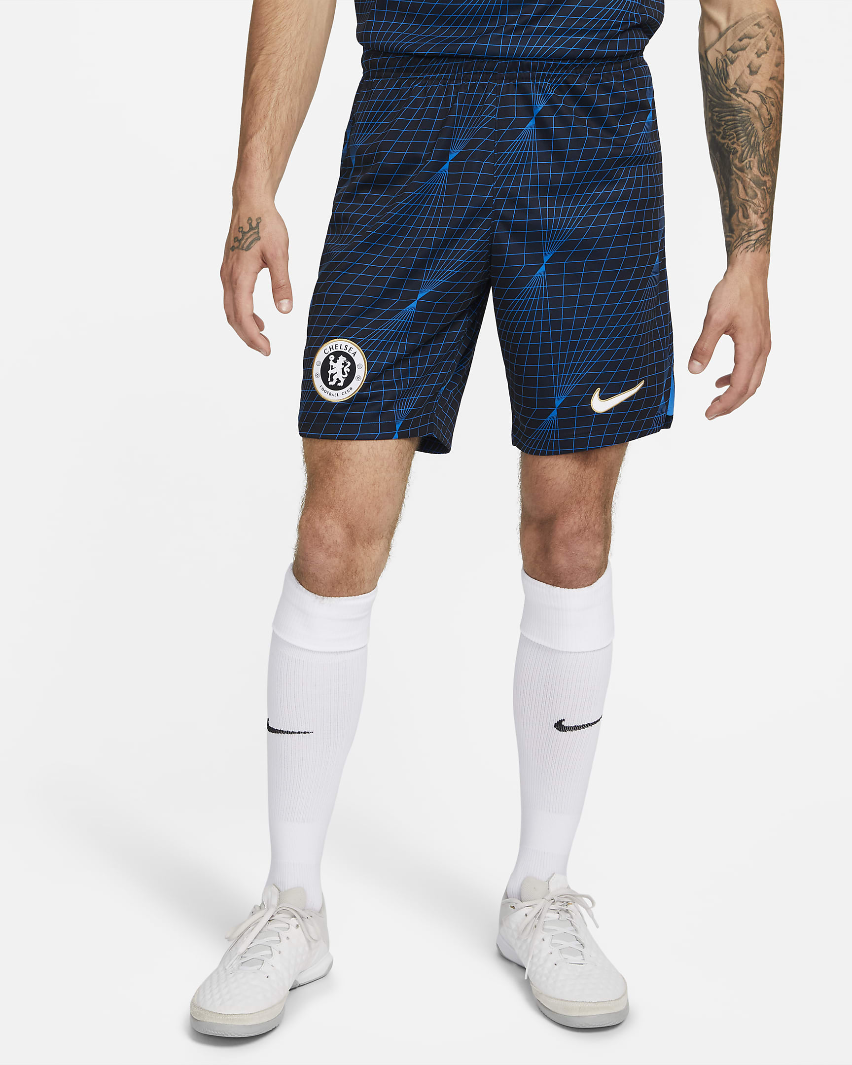 Chelsea F.C. 2023/24 Stadium Away Men's Nike Dri-FIT Football Shorts. Nike NZ