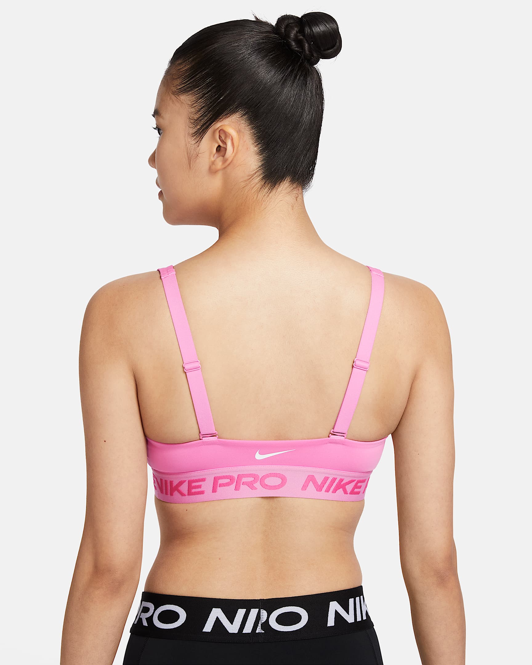 Nike Pro Indy Plunge Women's Medium-Support Padded Sports Bra. Nike IN