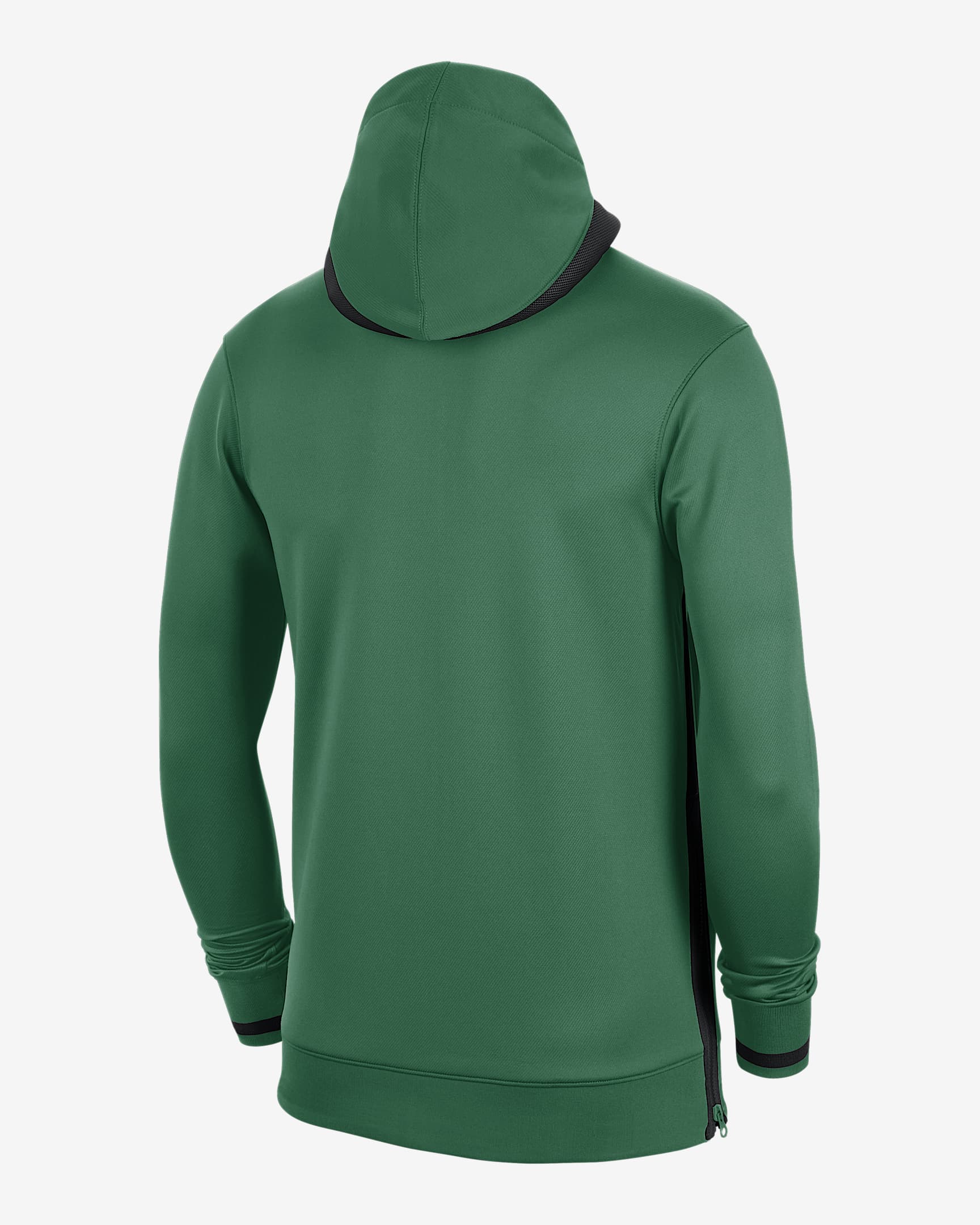 Boston Celtics Showtime Men's Nike Dri-FIT NBA Full-Zip Hoodie. Nike AE