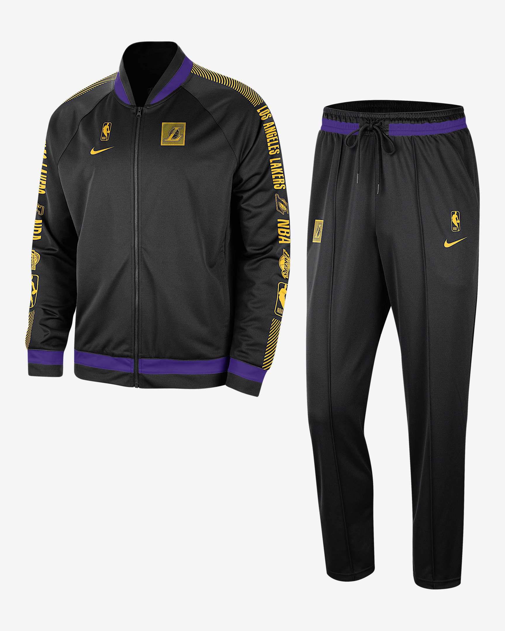 Fato de treino NBA Nike Dri-FIT Los Angeles Lakers Starting 5 para ...
