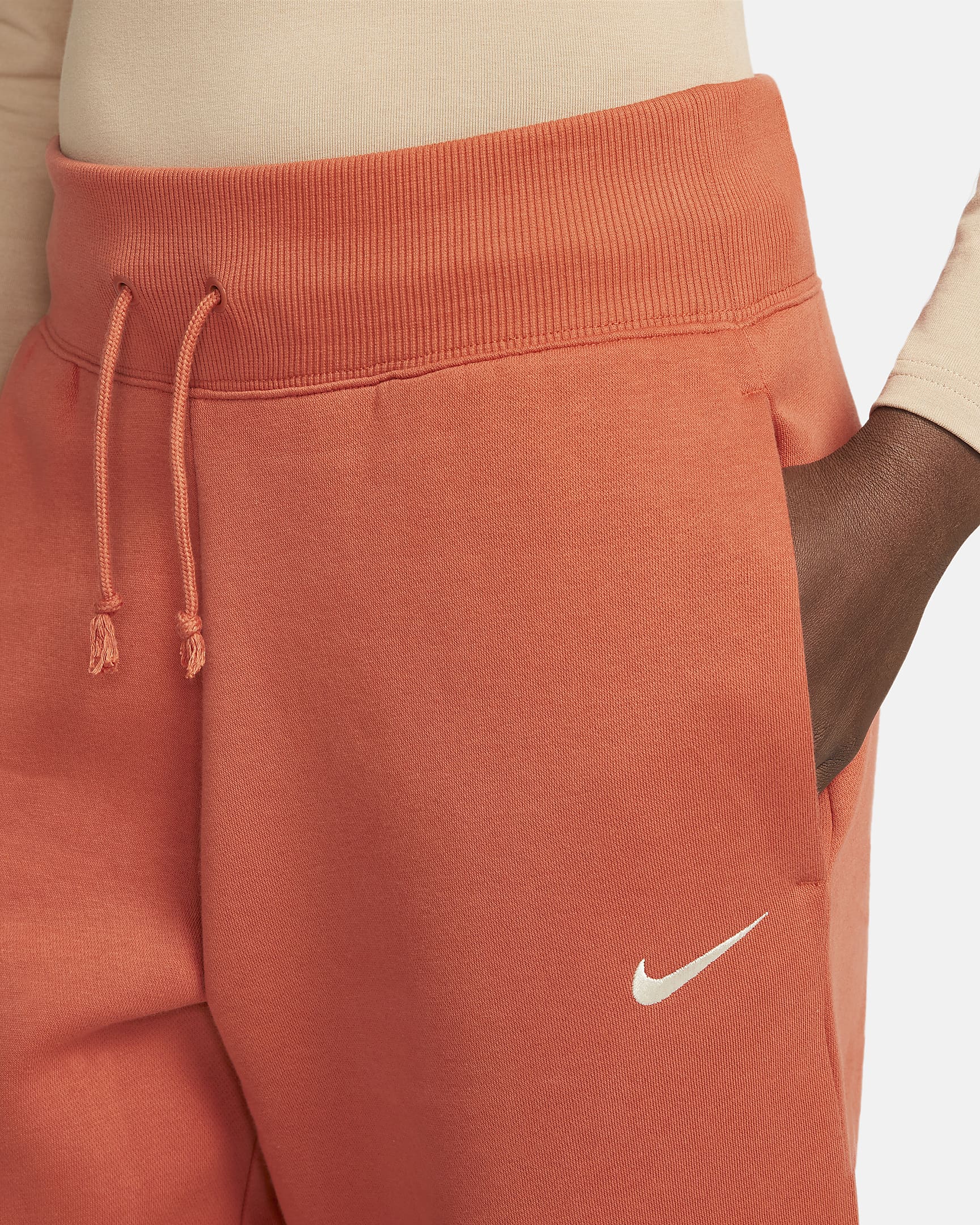 Nike Sportswear Phoenix Fleece Womens High Waisted Curve Tracksuit