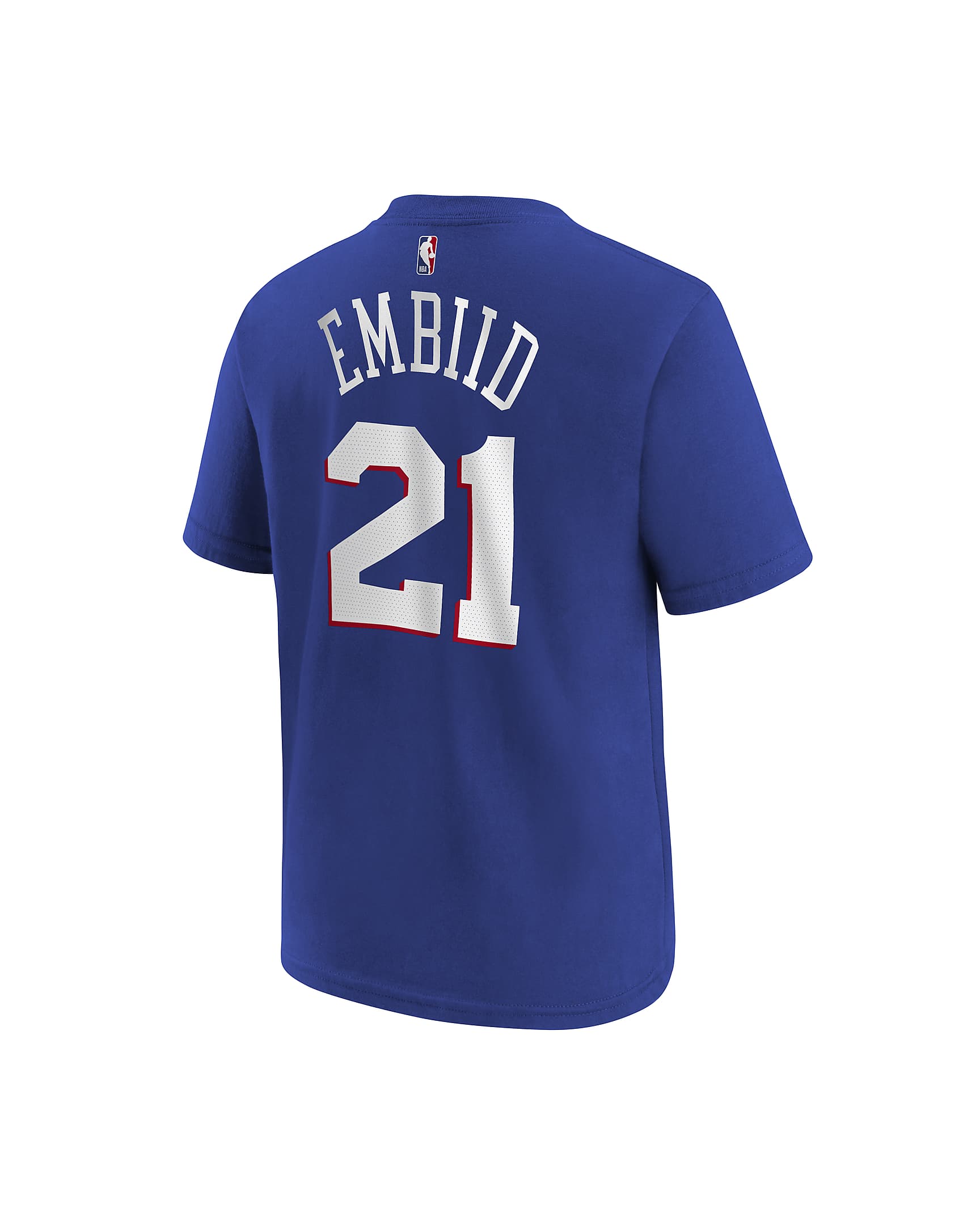 Joel Embiid Philadelphia 76ers Big Kids' (Boys') Nike NBA T-Shirt. Nike.com