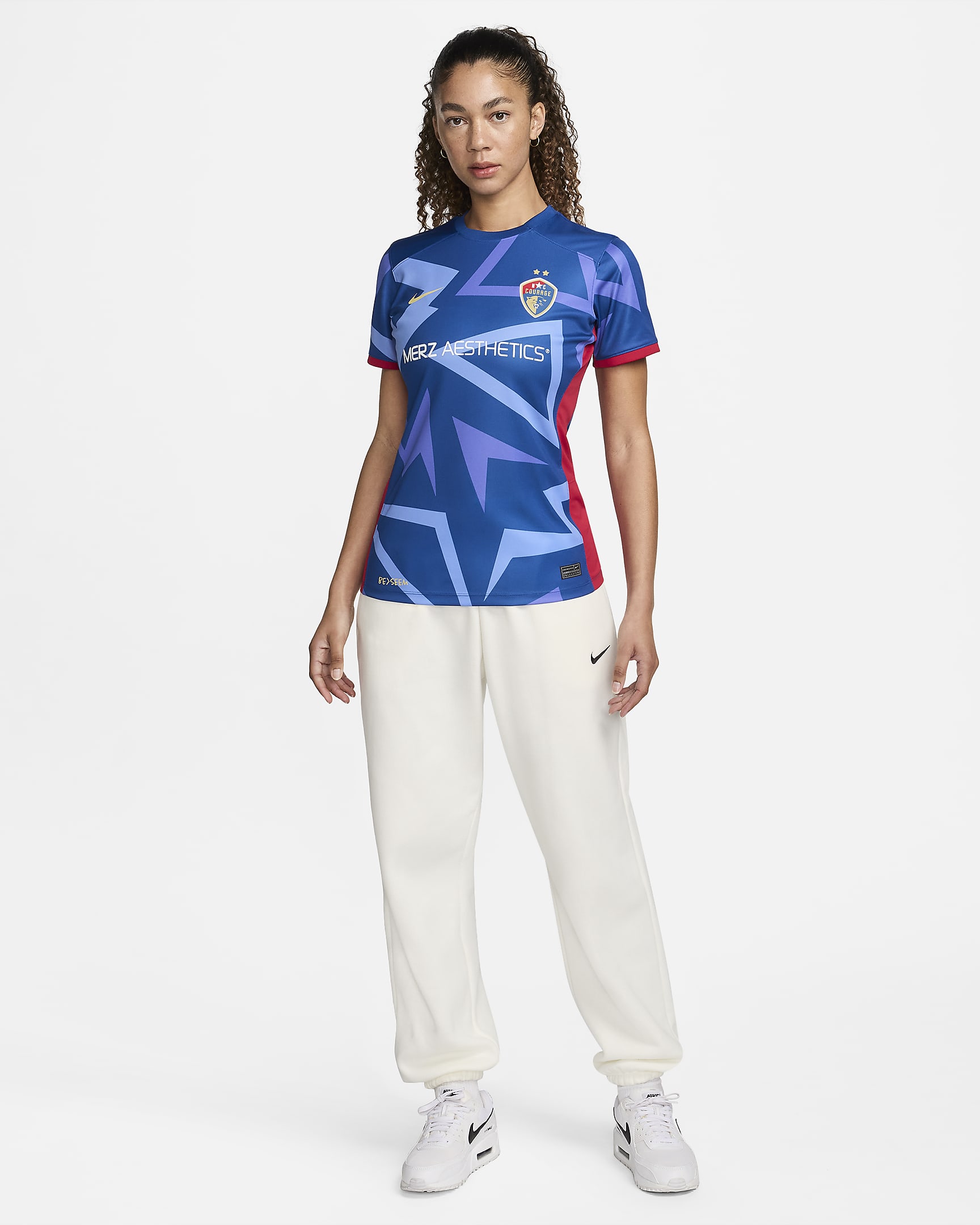 North Carolina Courage 2024 Stadium Primary Women's Nike Dri-FIT NWSL ...