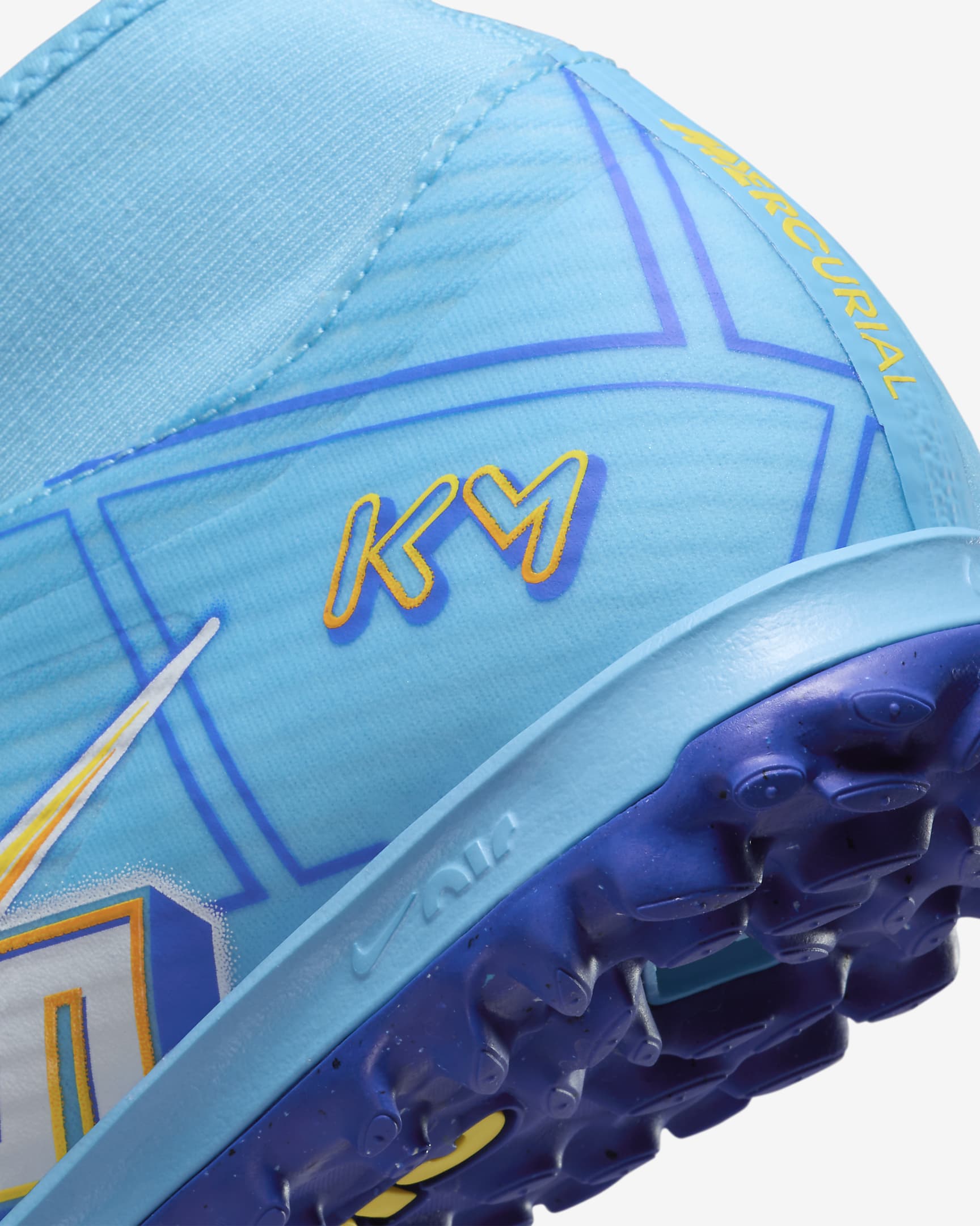 Nike Zoom Mercurial Superfly 9 Academy KM TF Turf High-Top Football ...