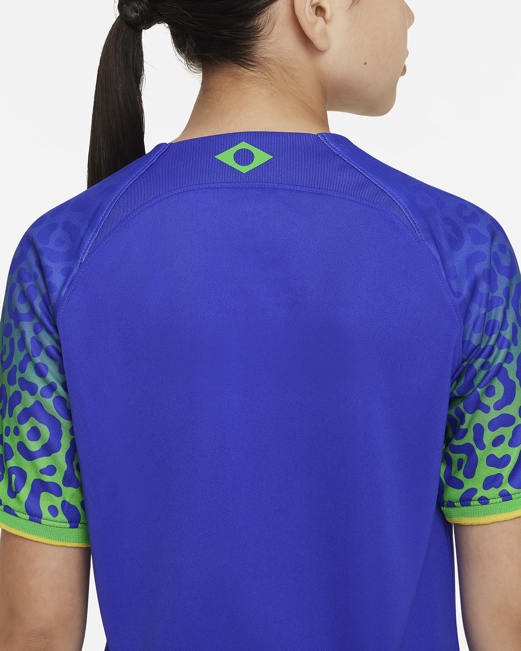 Brazil 2022/23 Stadium Away Older Kids' Nike Dri-FIT Football Shirt. Nike UK