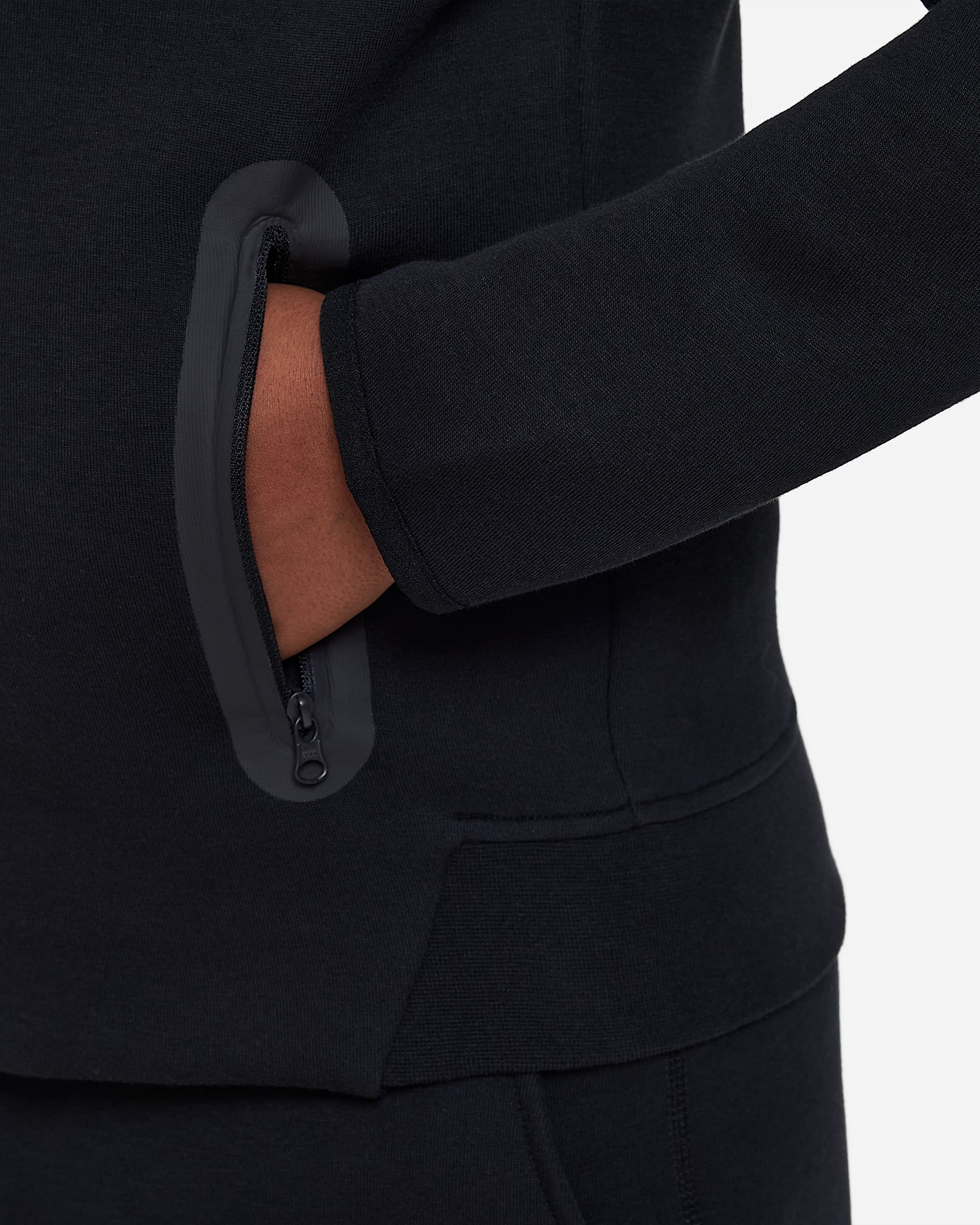 Nike Sportswear Tech Fleece Big Kids' (Boys') Full-Zip Hoodie (Extended Size). Nike.com