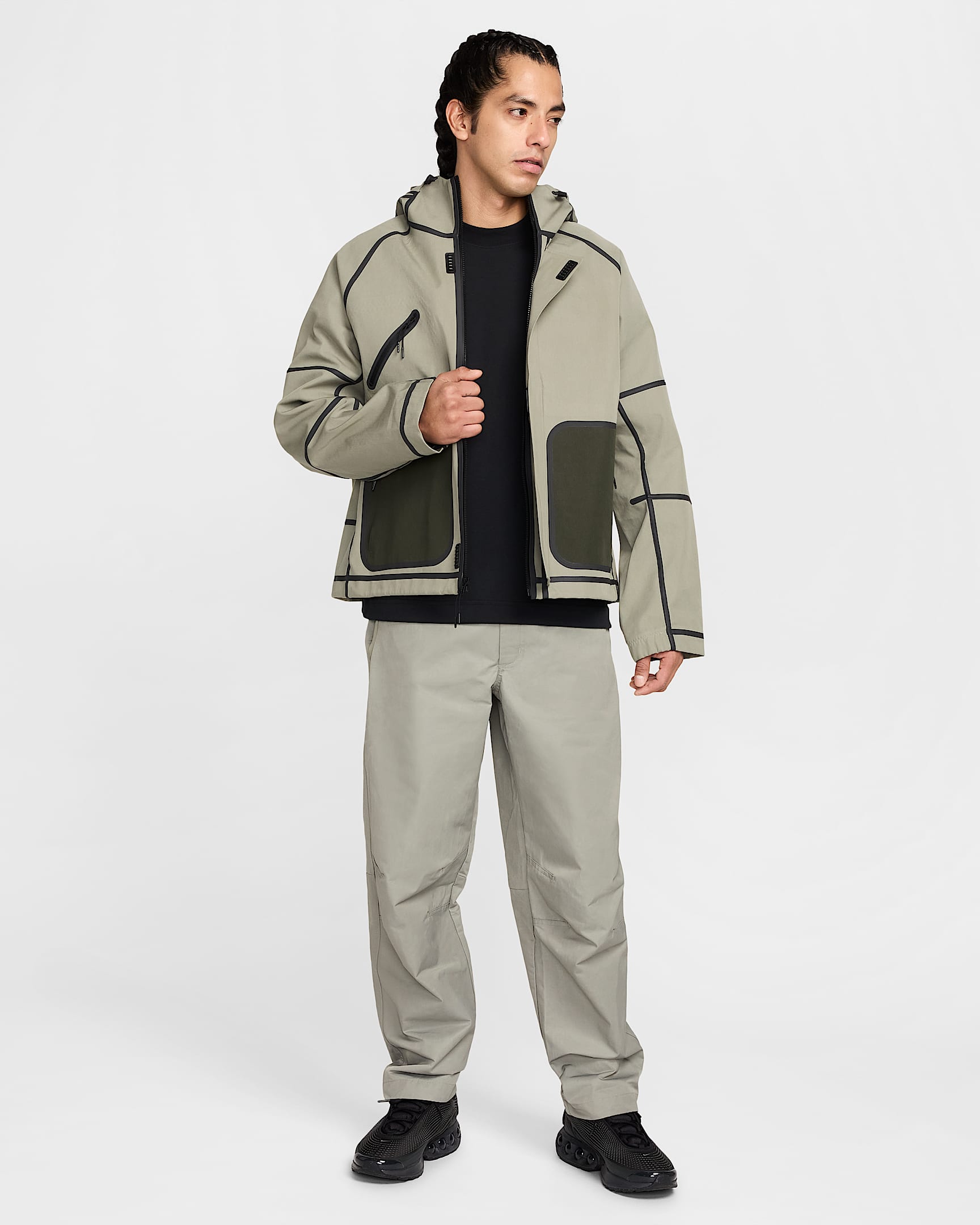 Nike Tech Men's Storm-FIT Hooded Rain Jacket. Nike.com