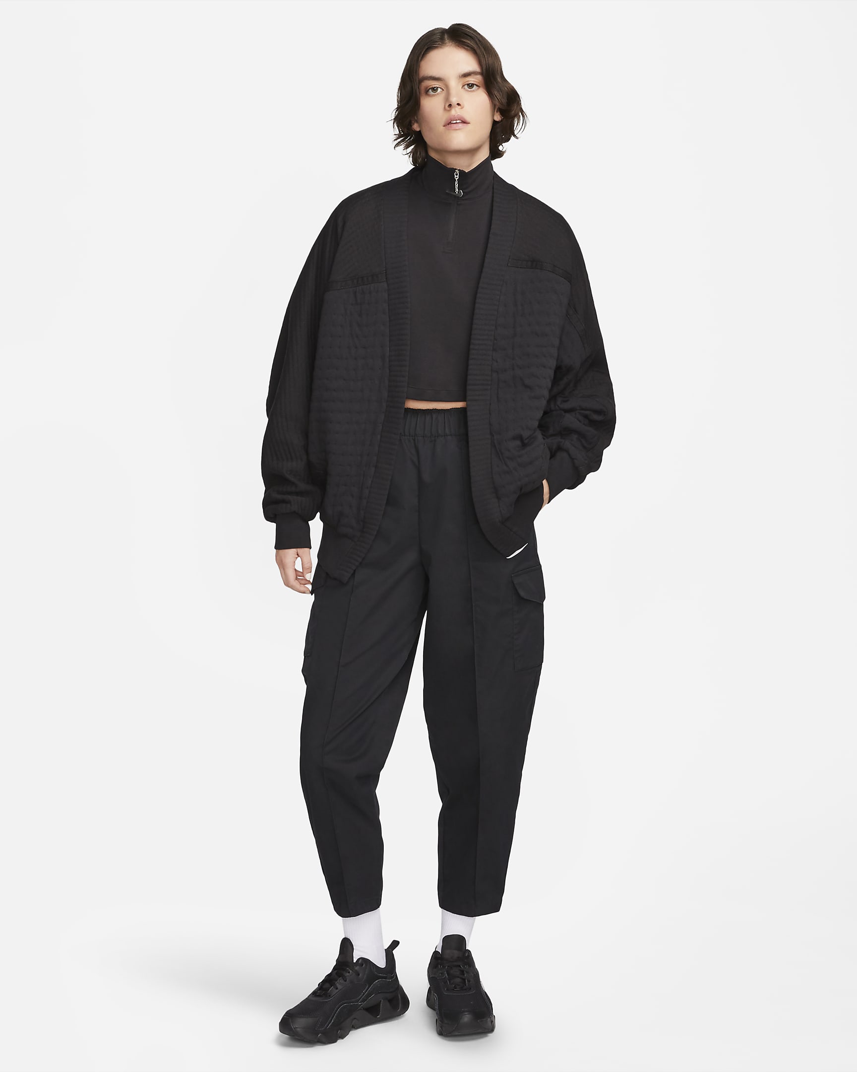Nike Sportswear Therma-FIT Tech Pack Women's Cardigan. Nike BE