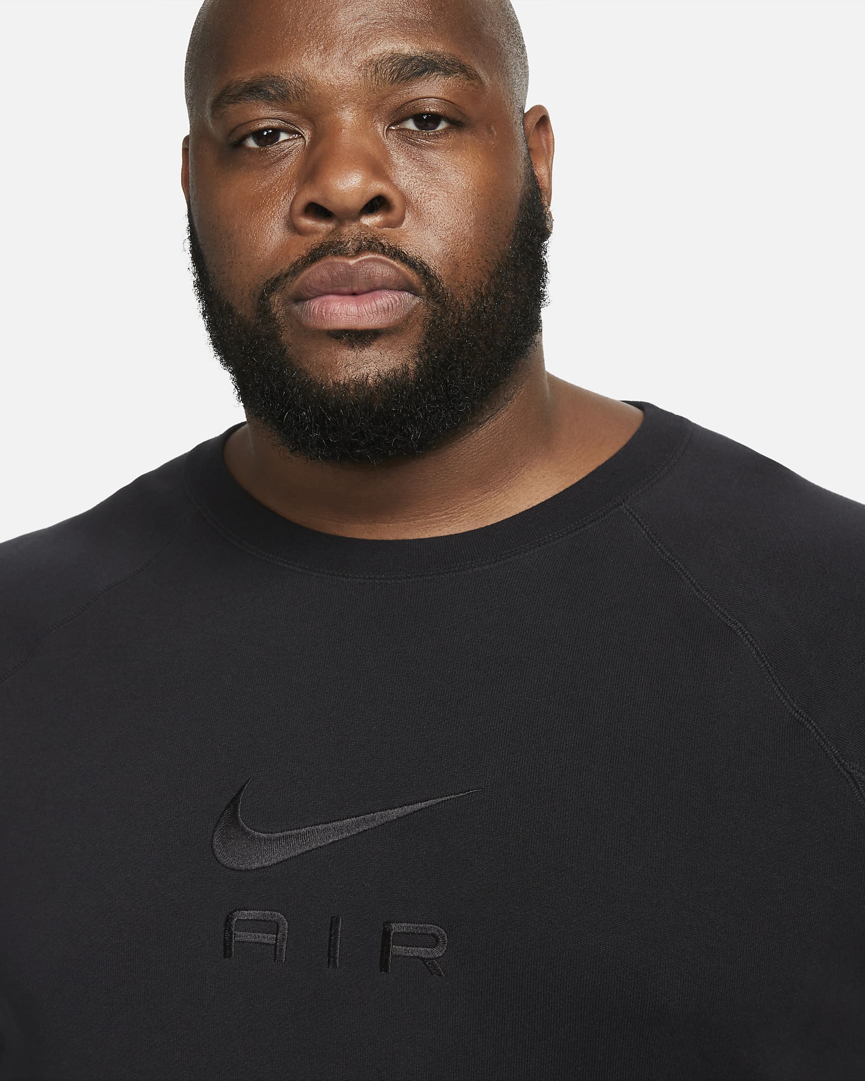 Nike Sportswear Air Men's French Terry Crew. Nike IE