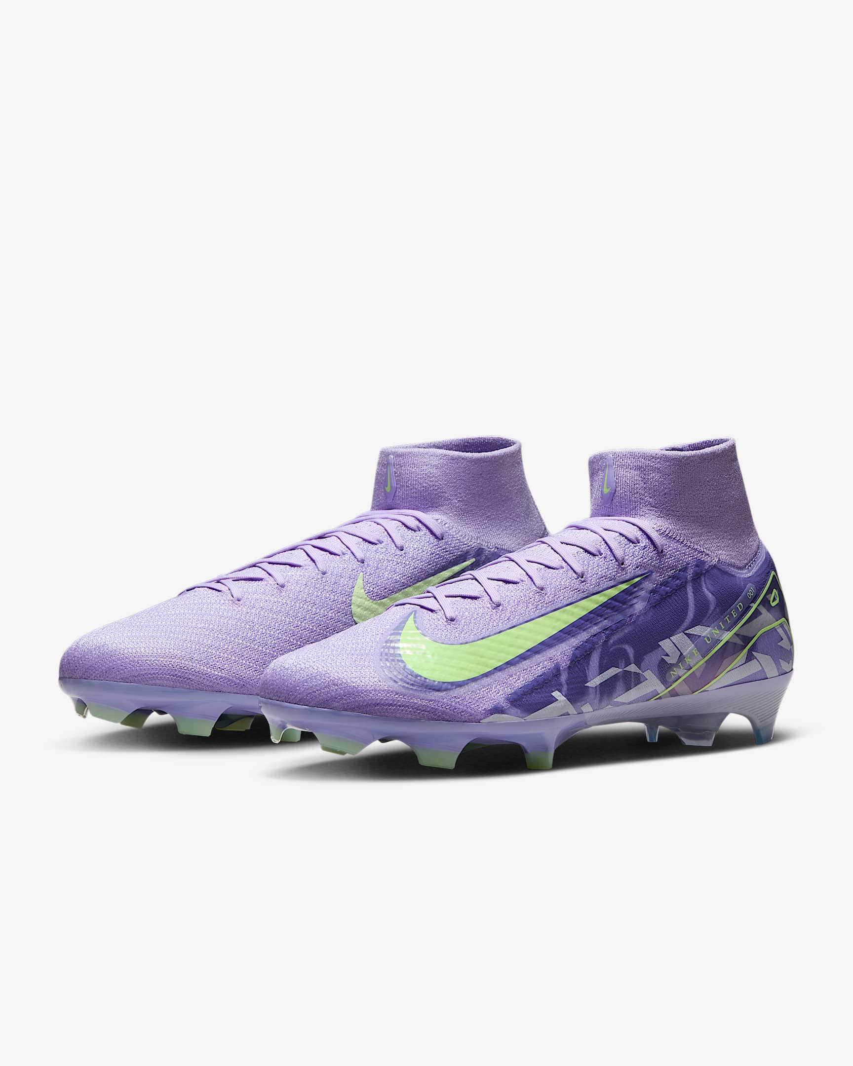 Nike United Mercurial Superfly 10 Elite FG High-Top Football Boot. Nike IN
