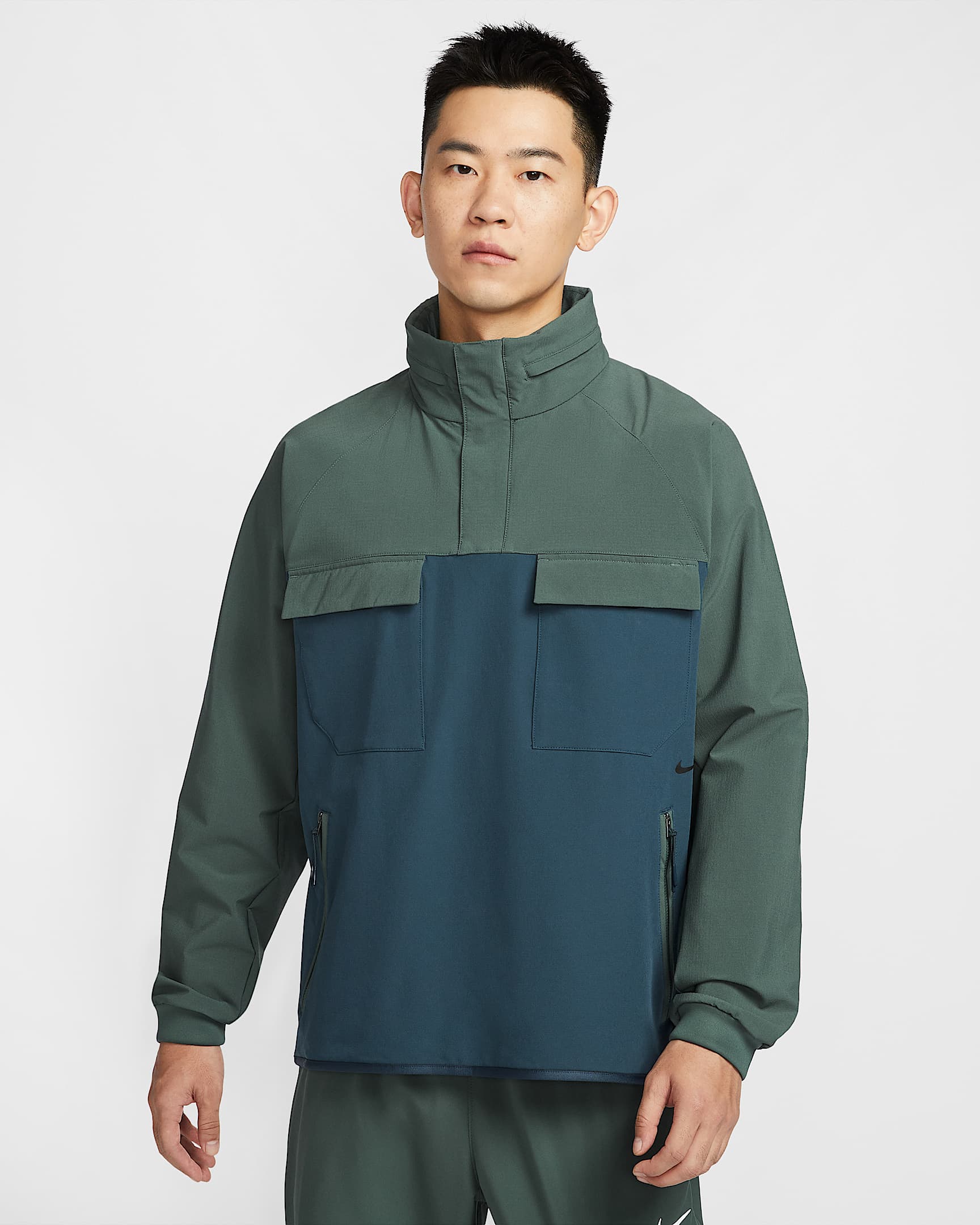 Nike APS Men's Water-Repellent Pull-Over Versatile Jacket. Nike SG