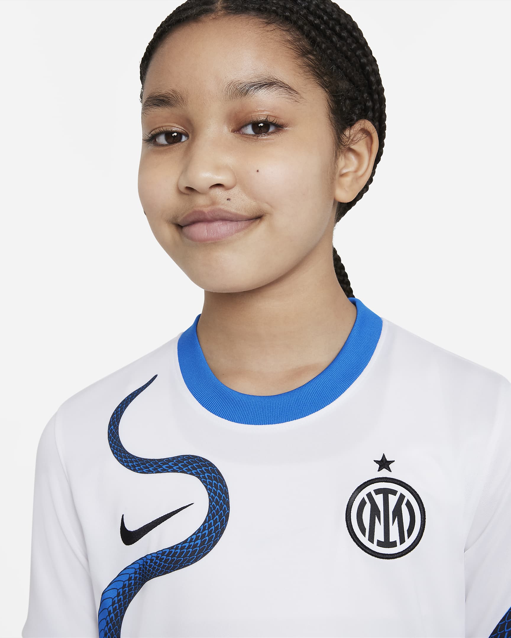 Inter Milan 2021/22 Stadium Away Older Kids' Nike Dri-FIT Football ...
