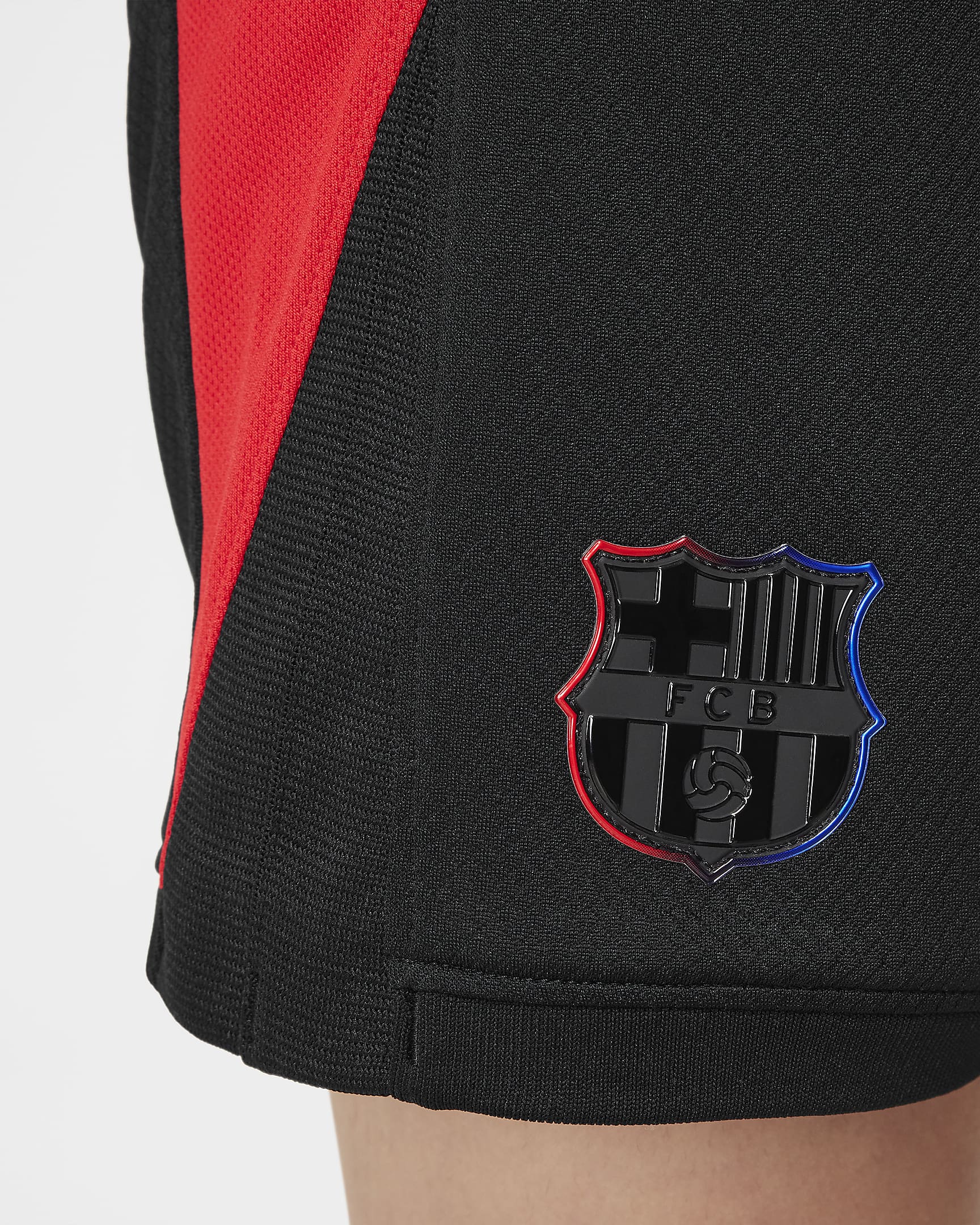 Trzyczęściowy strój piłkarski dla małych dzieci Nike FC Barcelona Stadium 2024/25 (wersja ...