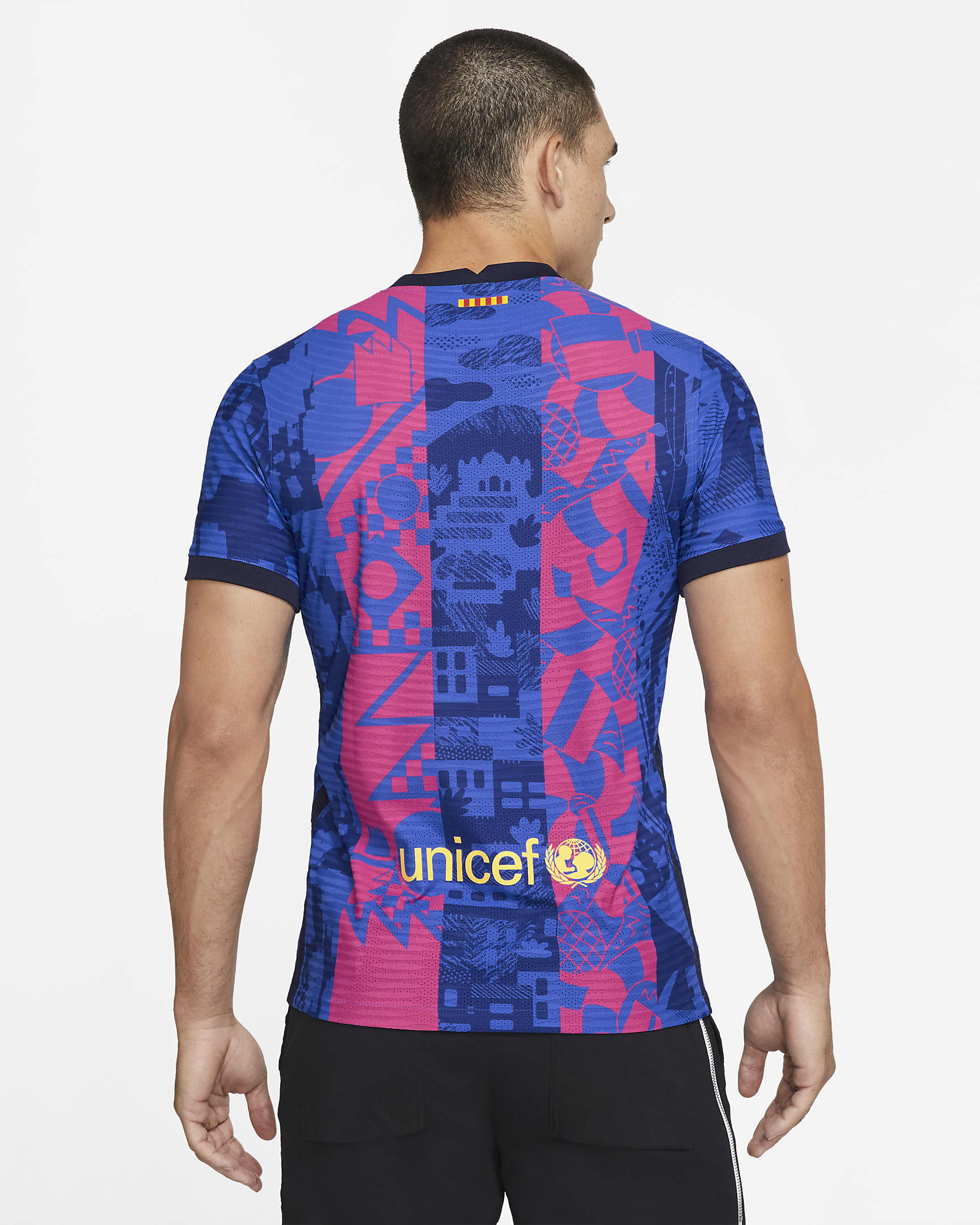 3e Maillot De Football Nike Dri Fit Adv Fc Barcelona 2021 22 Match Pour