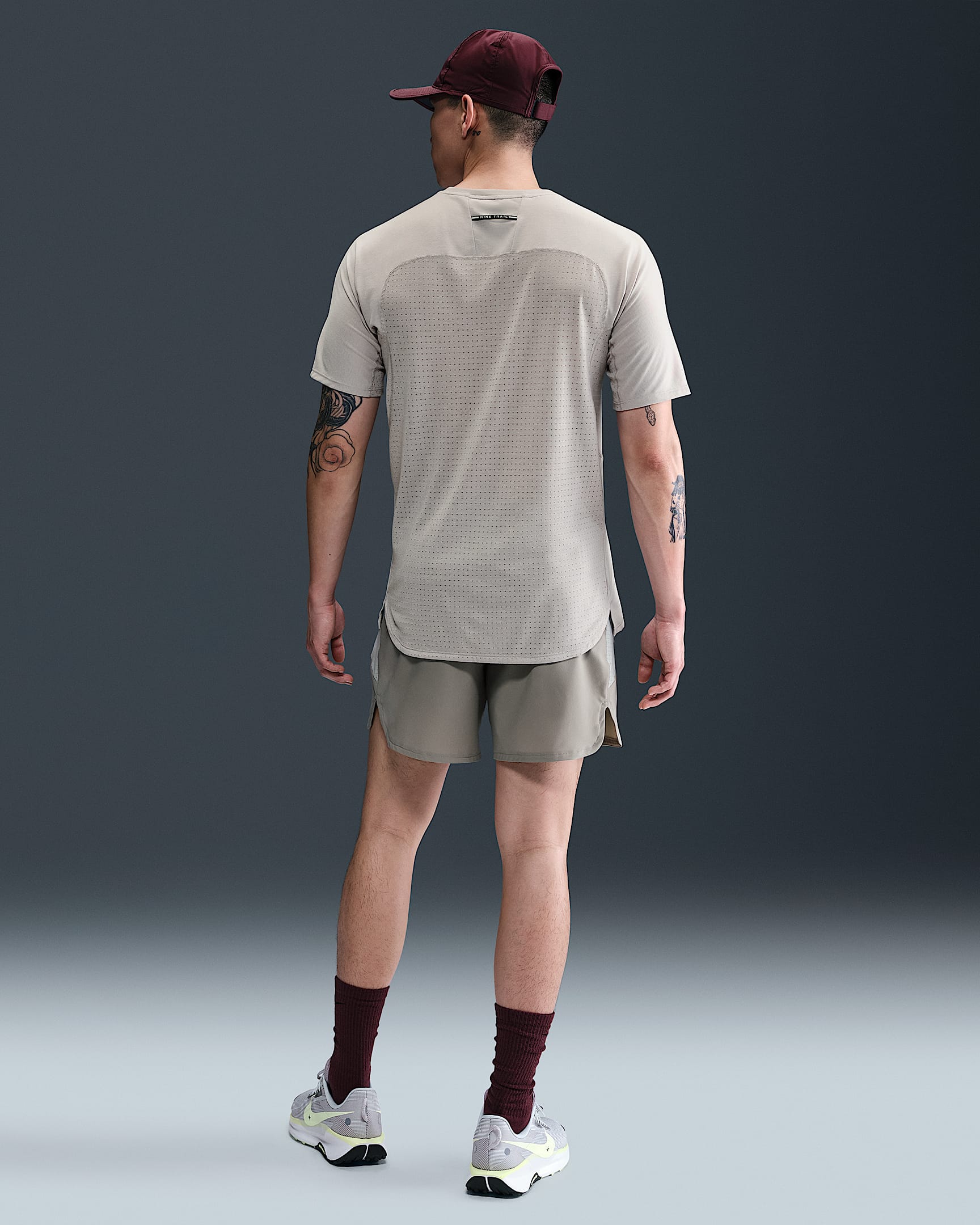 Nike Trail Solar Chase Men's Dri-FIT ADV Short-Sleeve Running Top. Nike SG