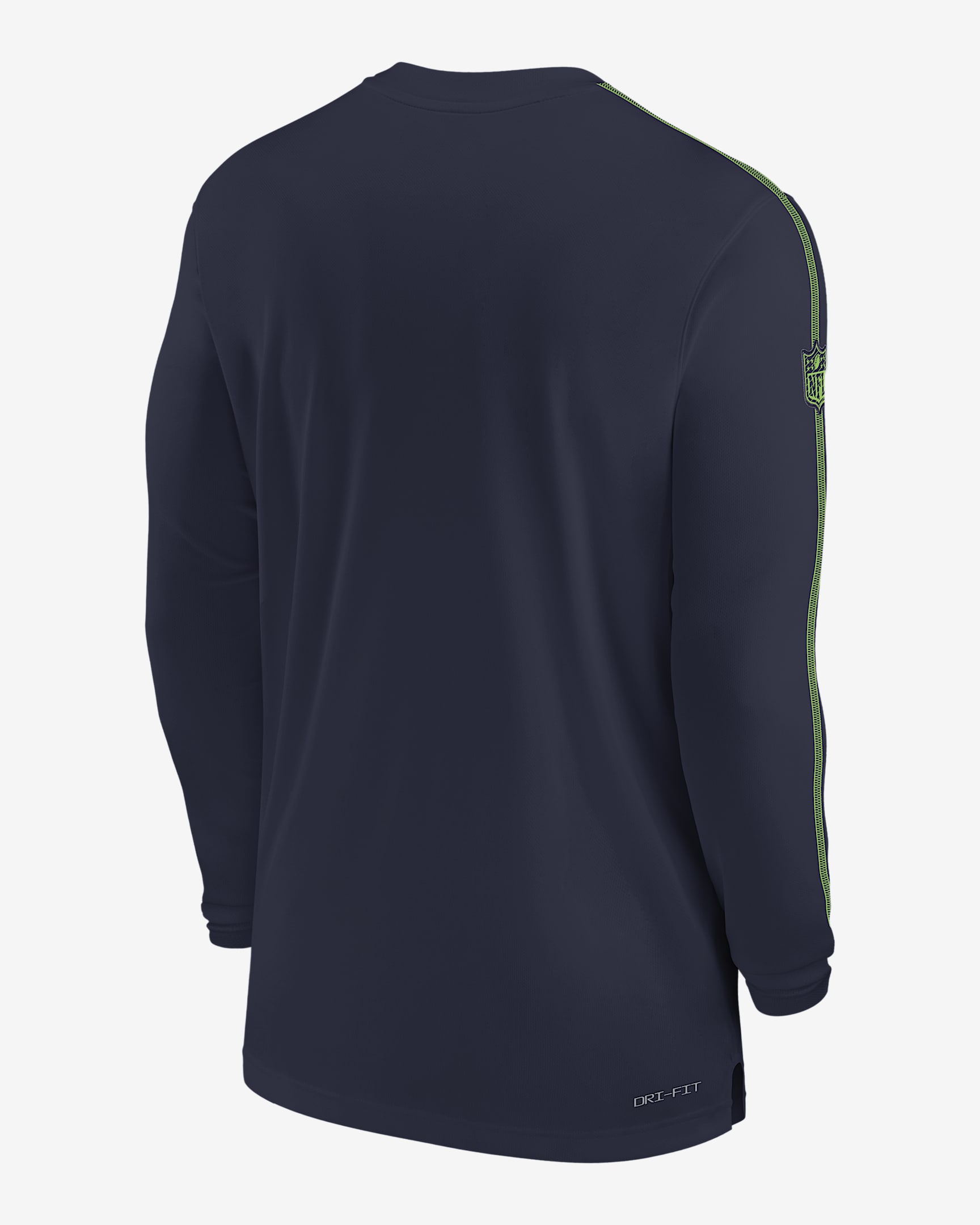 Seattle Seahawks Sideline Coach Men's Nike Dri-FIT NFL Long-Sleeve Top ...