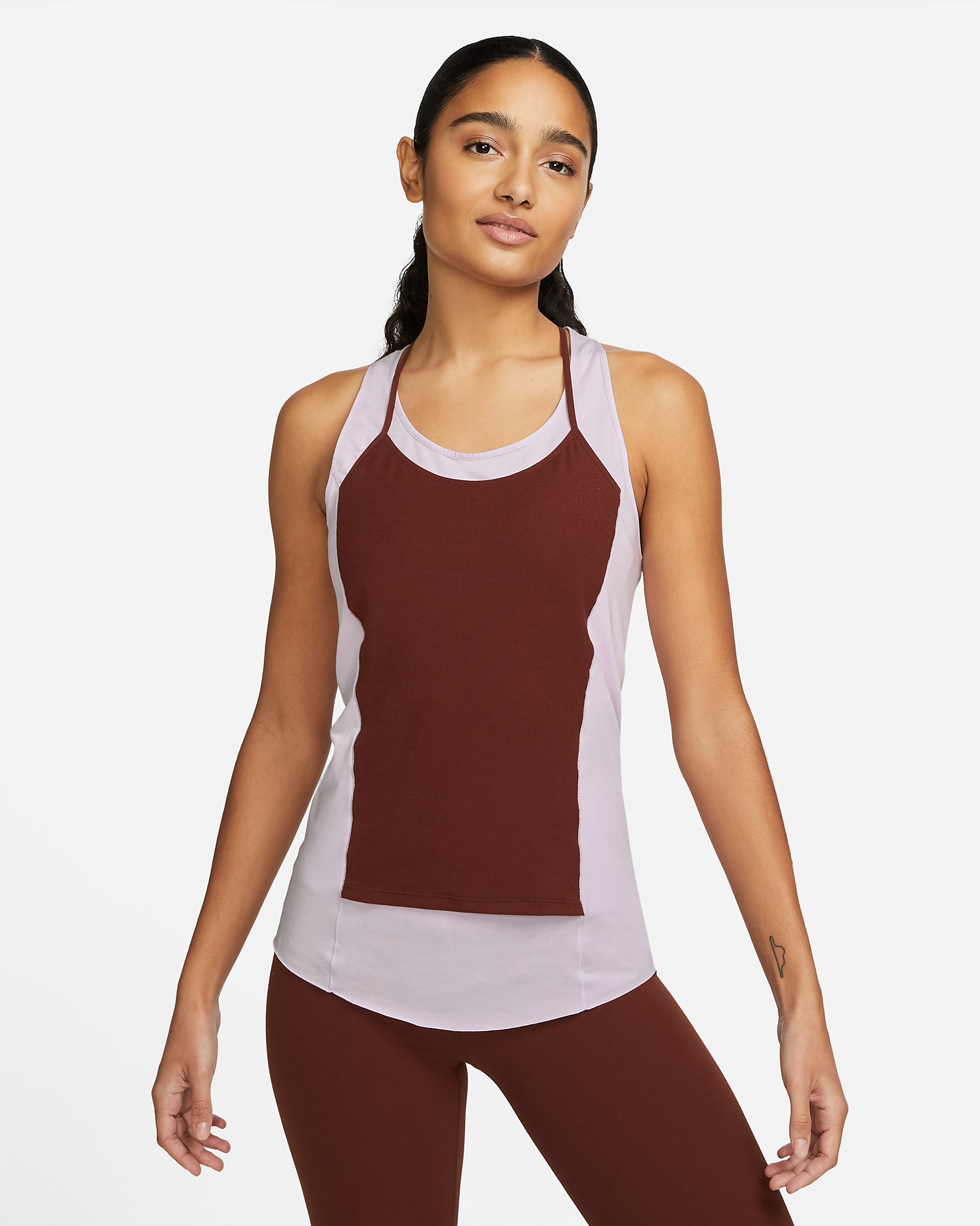 Nike Yoga Dri-FIT Luxe Women's Ribbed Tank. Nike SI
