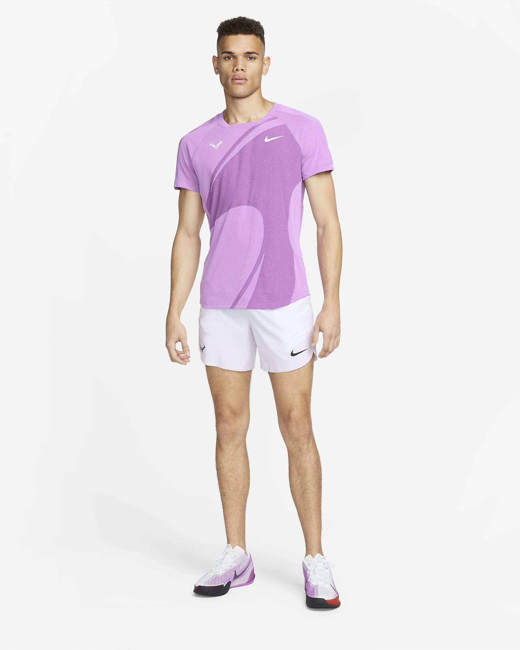 Rafa Men's Nike Dri-FIT ADV Short-Sleeve Tennis Top. Nike AT