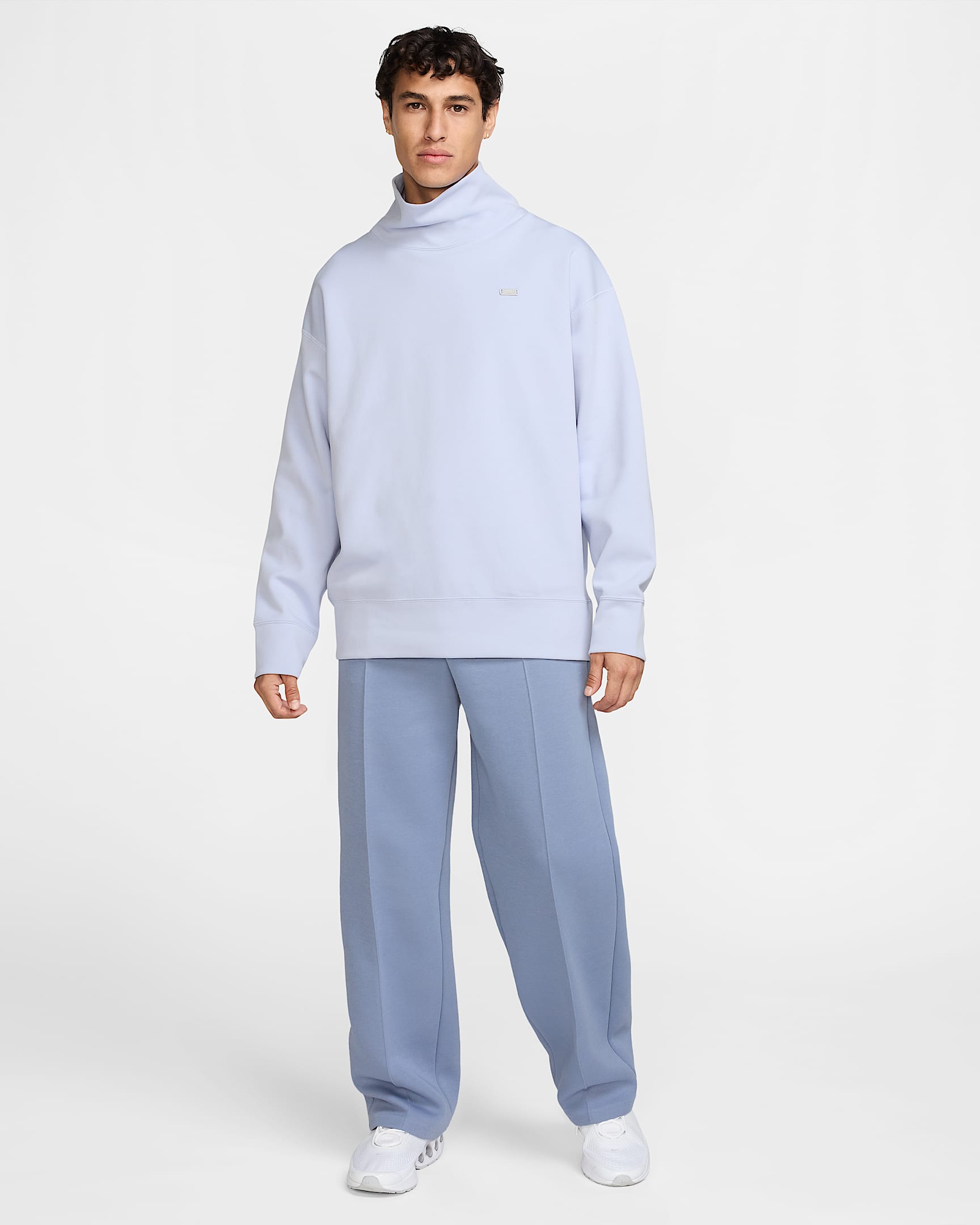 Inter Milan Tech Fleece Uit Nike voetbaltrui met col en graphic voor ...