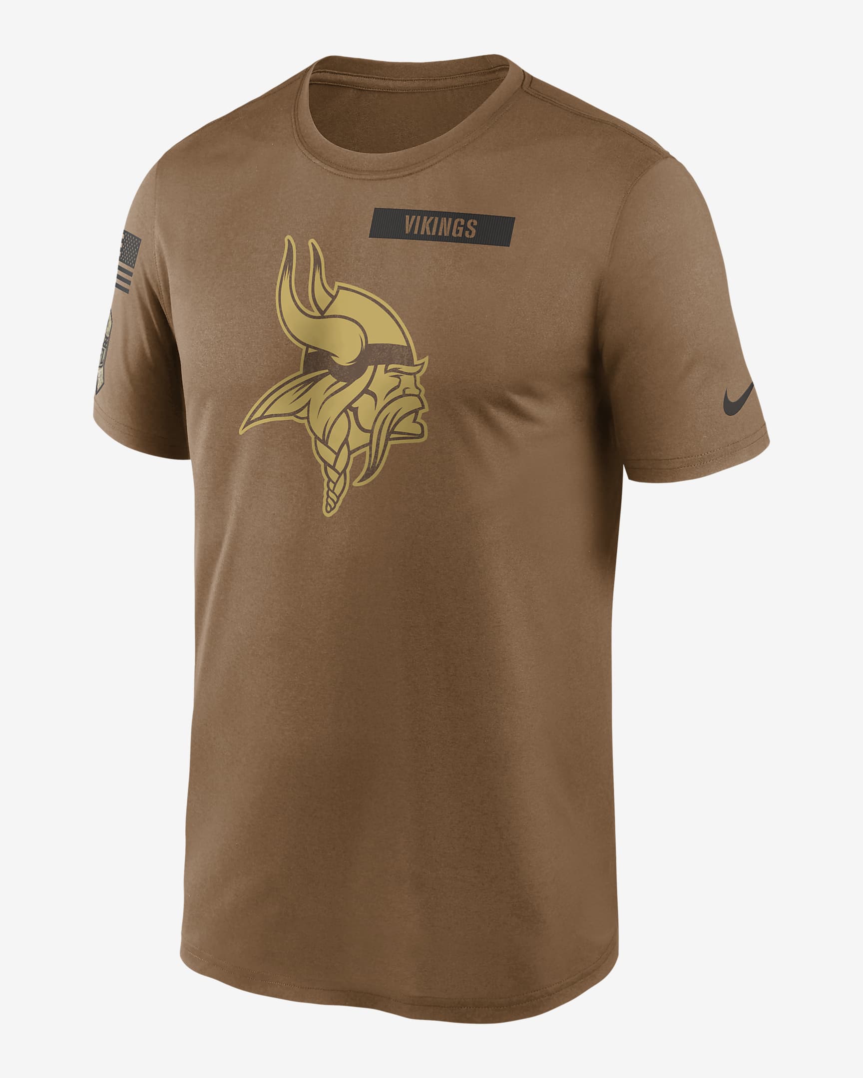 Playera Nike Dri-FIT de la NFL para hombre Minnesota Vikings Salute to Service Legend. Nike.com