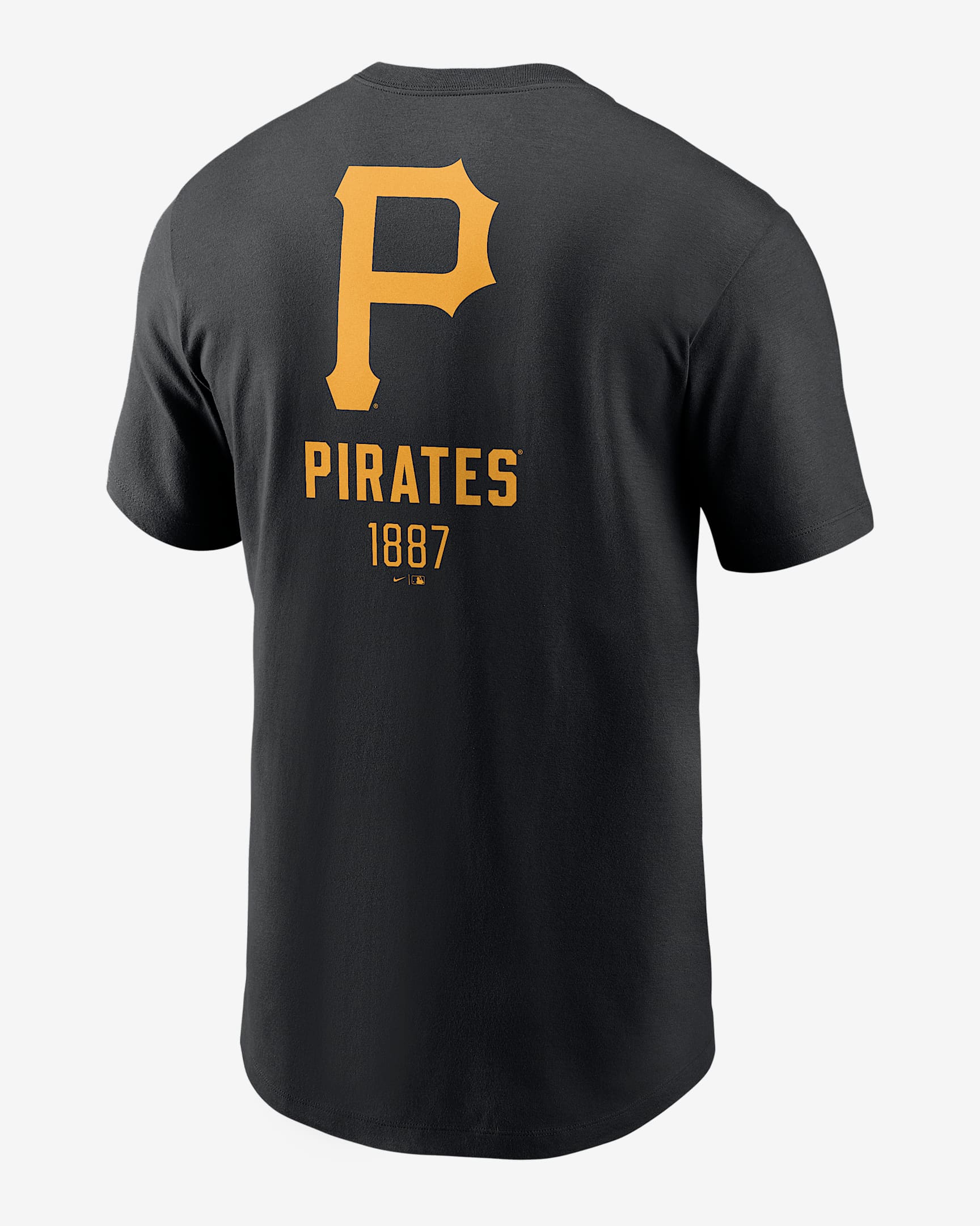 Playera Nike de la MLB para hombre Pittsburgh Pirates Large Logo Back ...