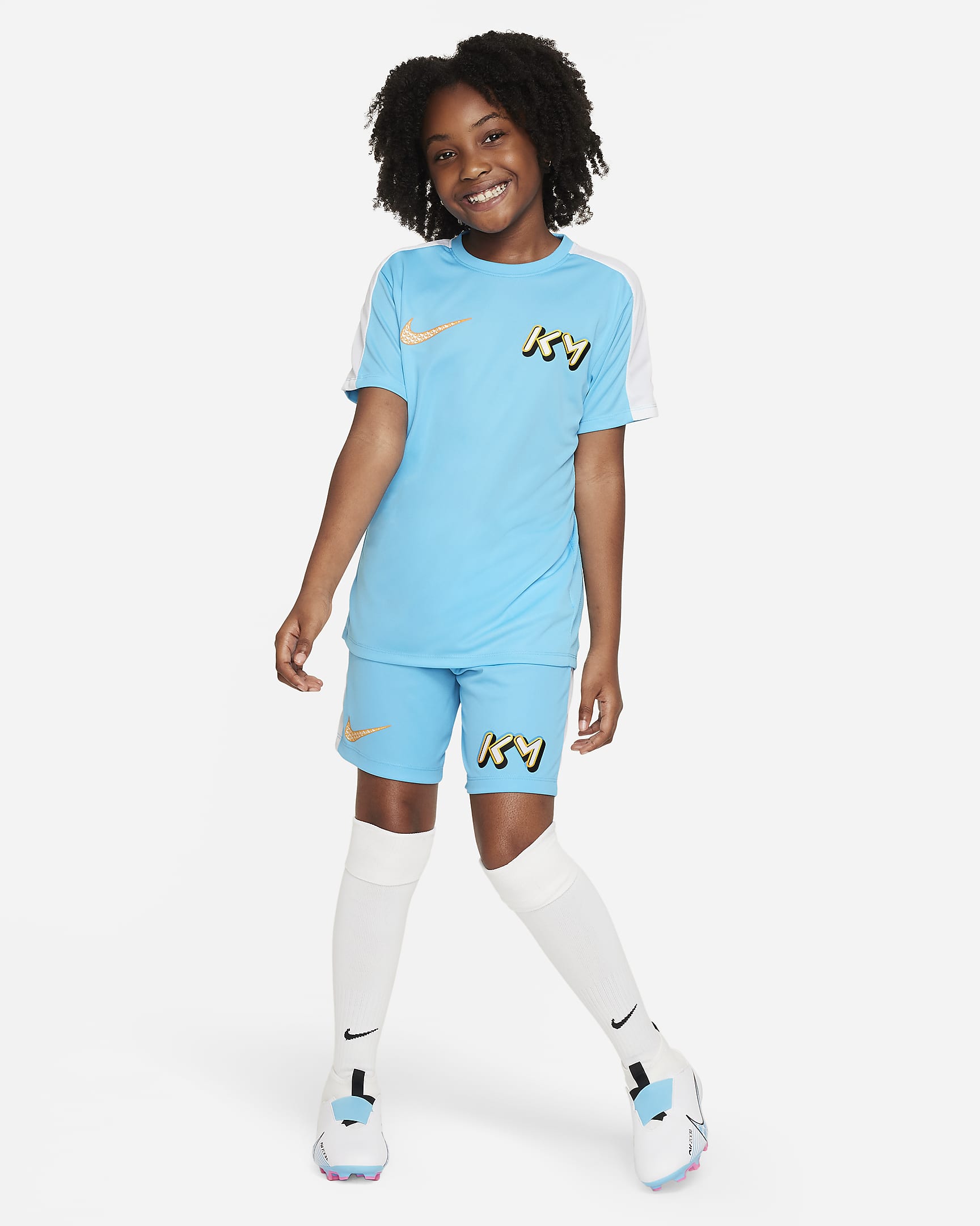 KM Dri-FIT Older Kids' Football Top. Nike BE