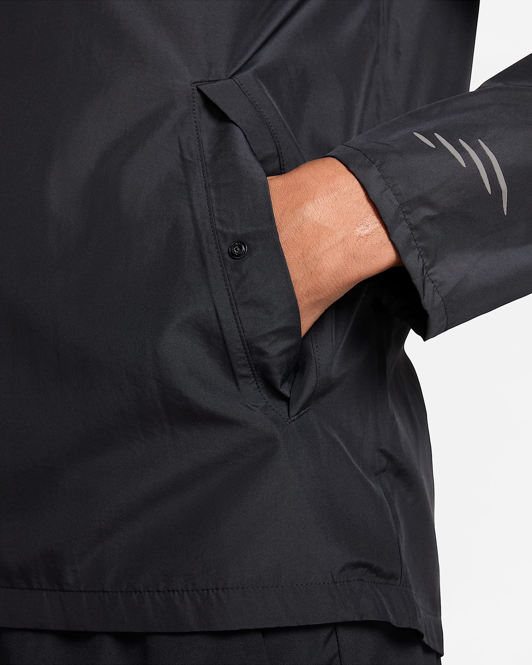 Nike Miler Flash wasserabweisende Laufjacke (Herren). Nike DE