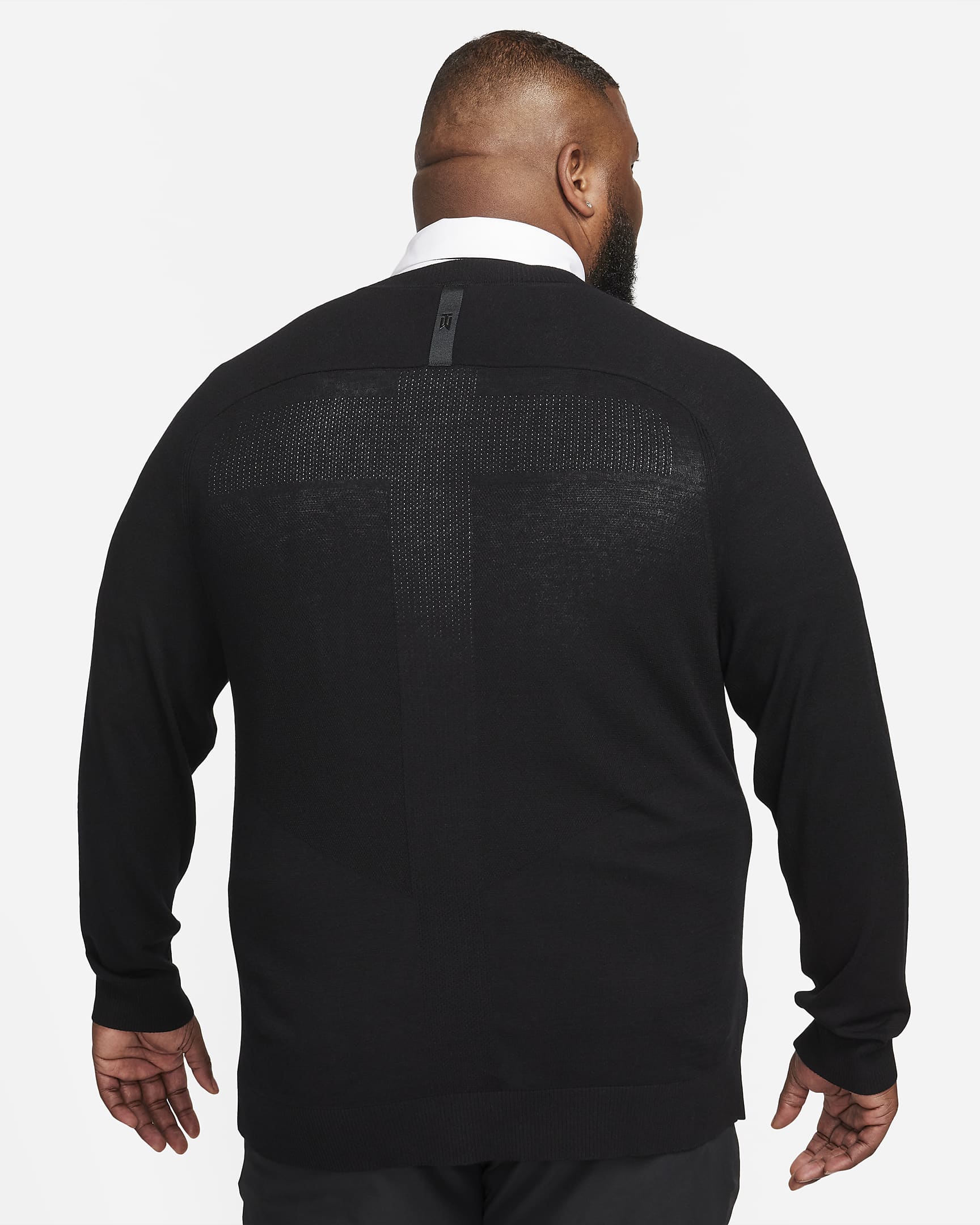 Tiger Woods Men's Knit Golf Jumper. Nike BE