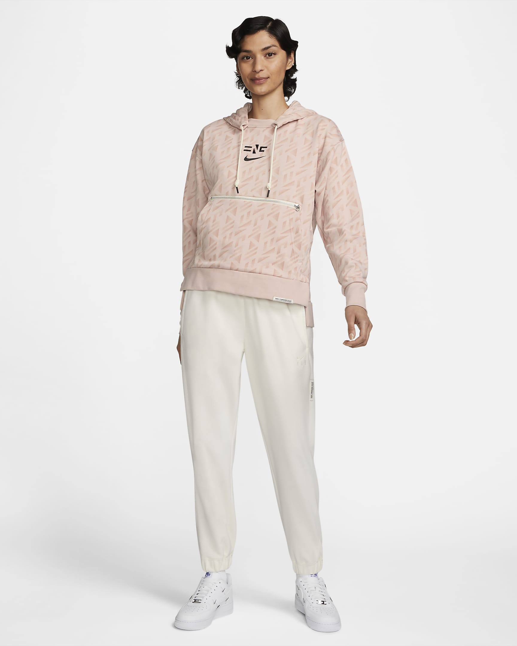 Felpa pullover con cappuccio Nike Dri-FIT Inghilterra Standard Issue ...