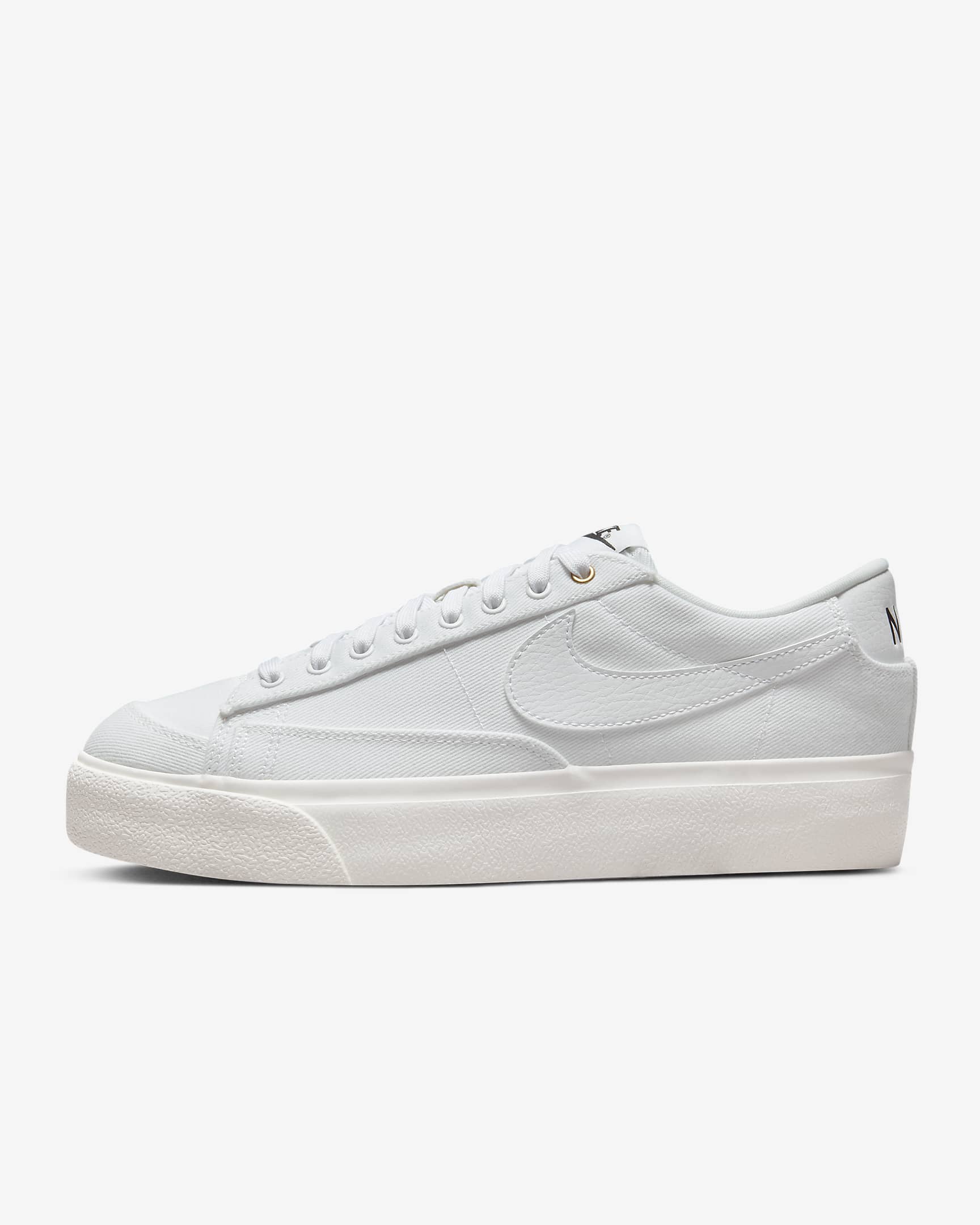 รองเท้าผู้หญิง Nike Blazer Low Platform Canvas Nike TH